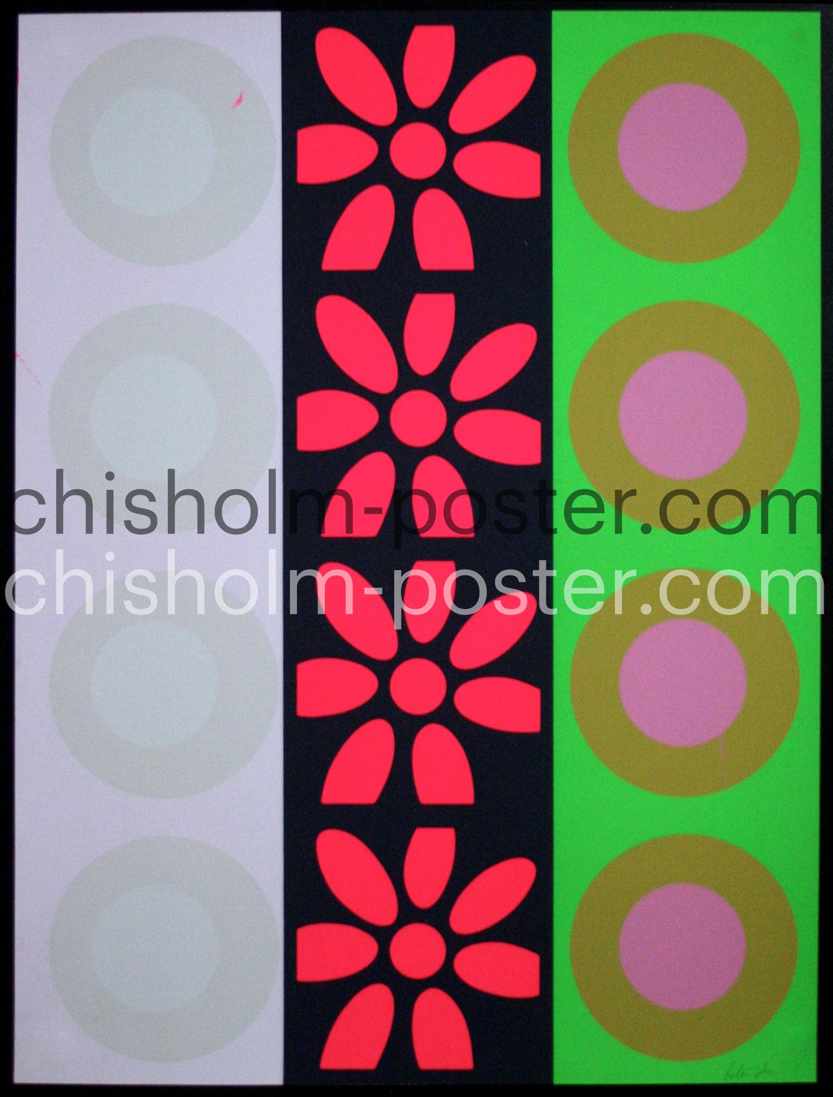 Peter Gee (23) Daisies and Targets II - Signed Silkscreen | Original ...