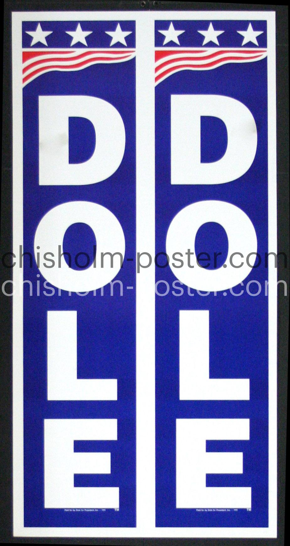 Dole (Campaign Banner) - Rest In Peace | Original Vintage Poster ...