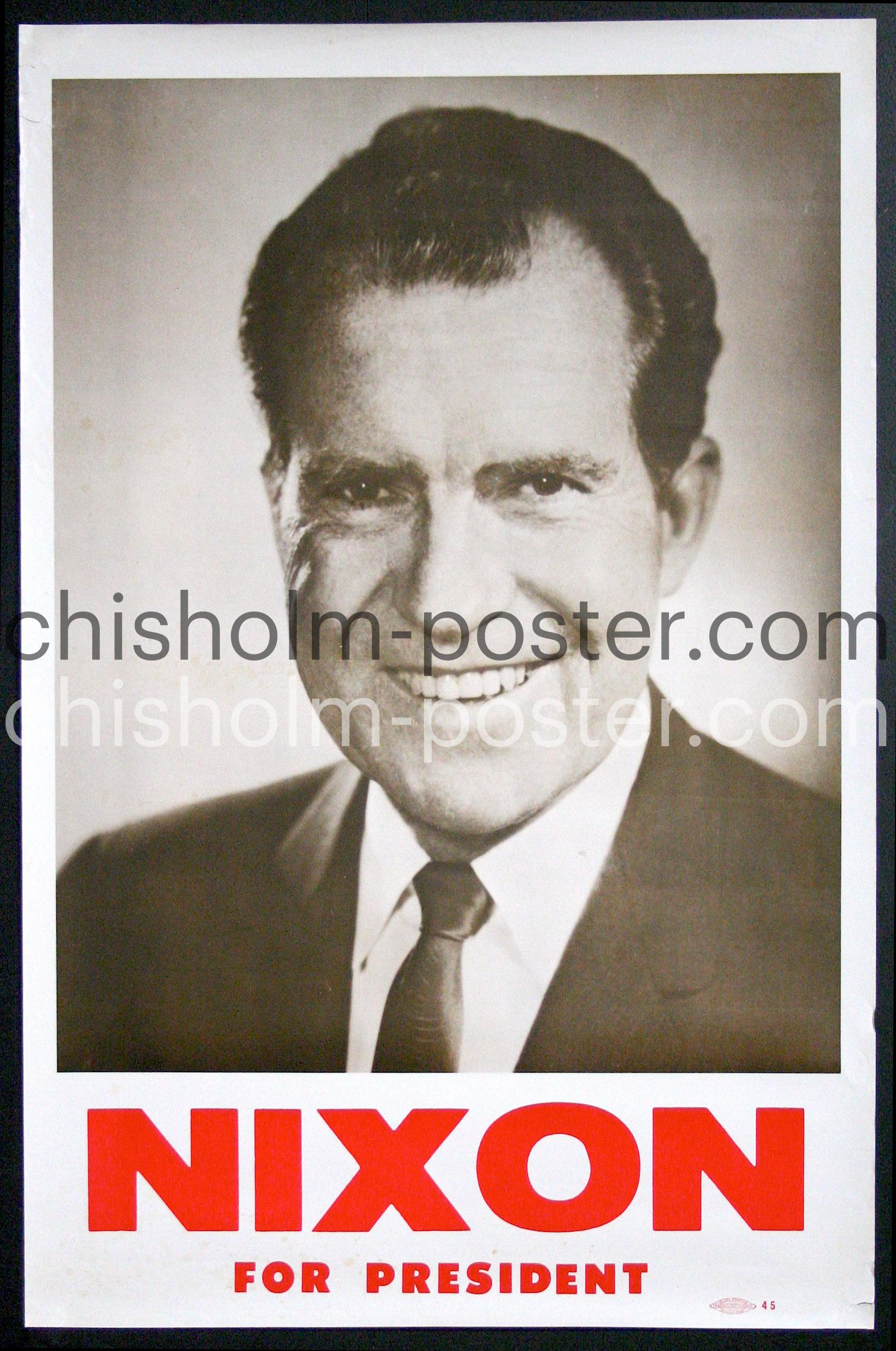 Nixon For President | Original Vintage Poster | Chisholm Larsson Gallery