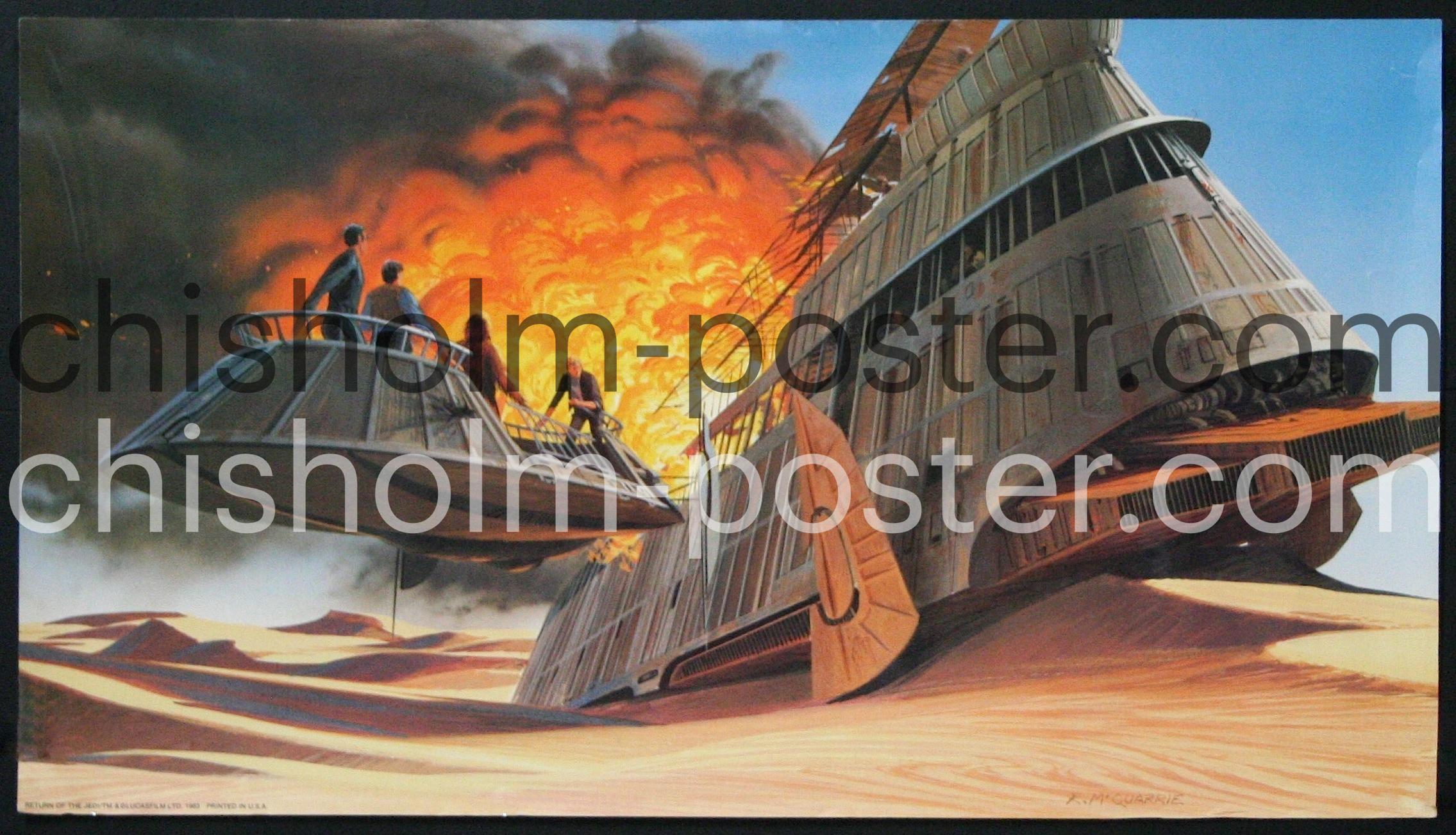 Star Wars: Episode VI - Return of the Jedi / El Retorno de Jedi | Original Vintage Poster ...