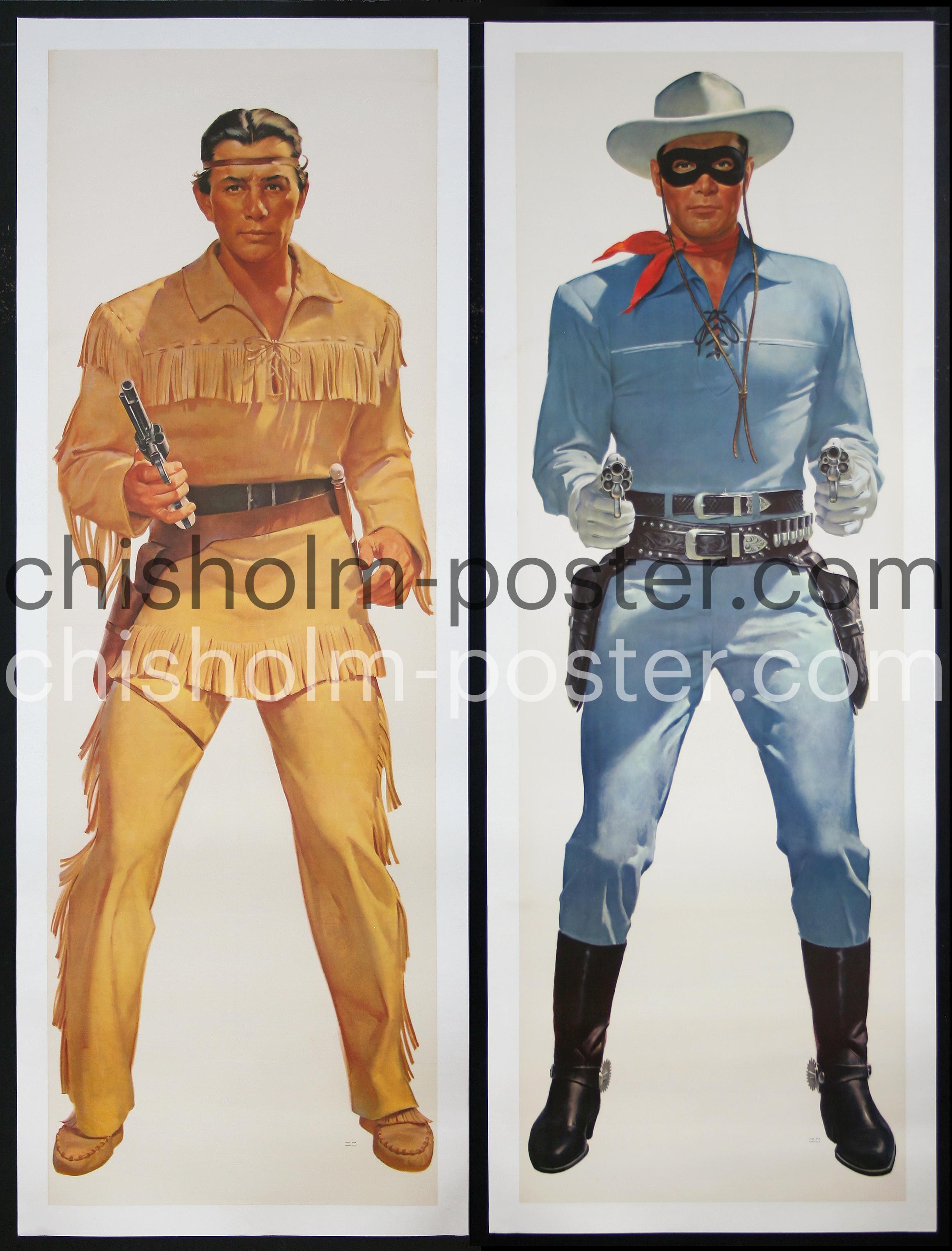 The Lone Ranger and Tonto (Life-Size) | Original Vintage Poster ...