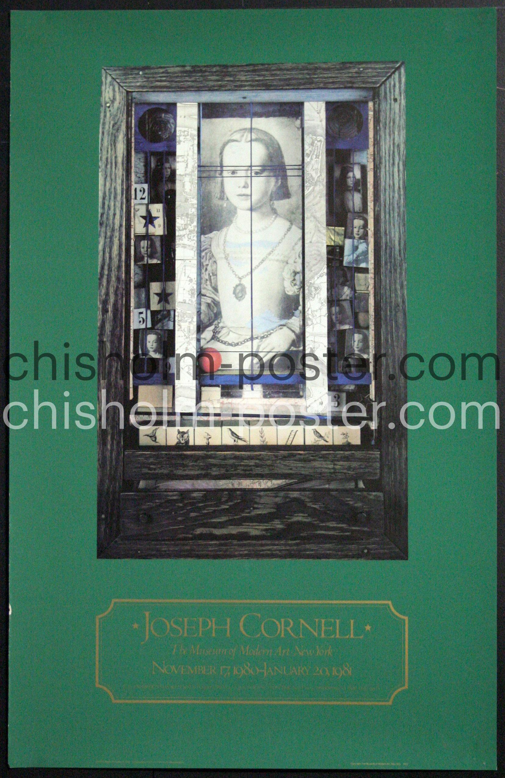 Joseph Cornell - The Museum of Modern Art | Original Vintage Poster ...