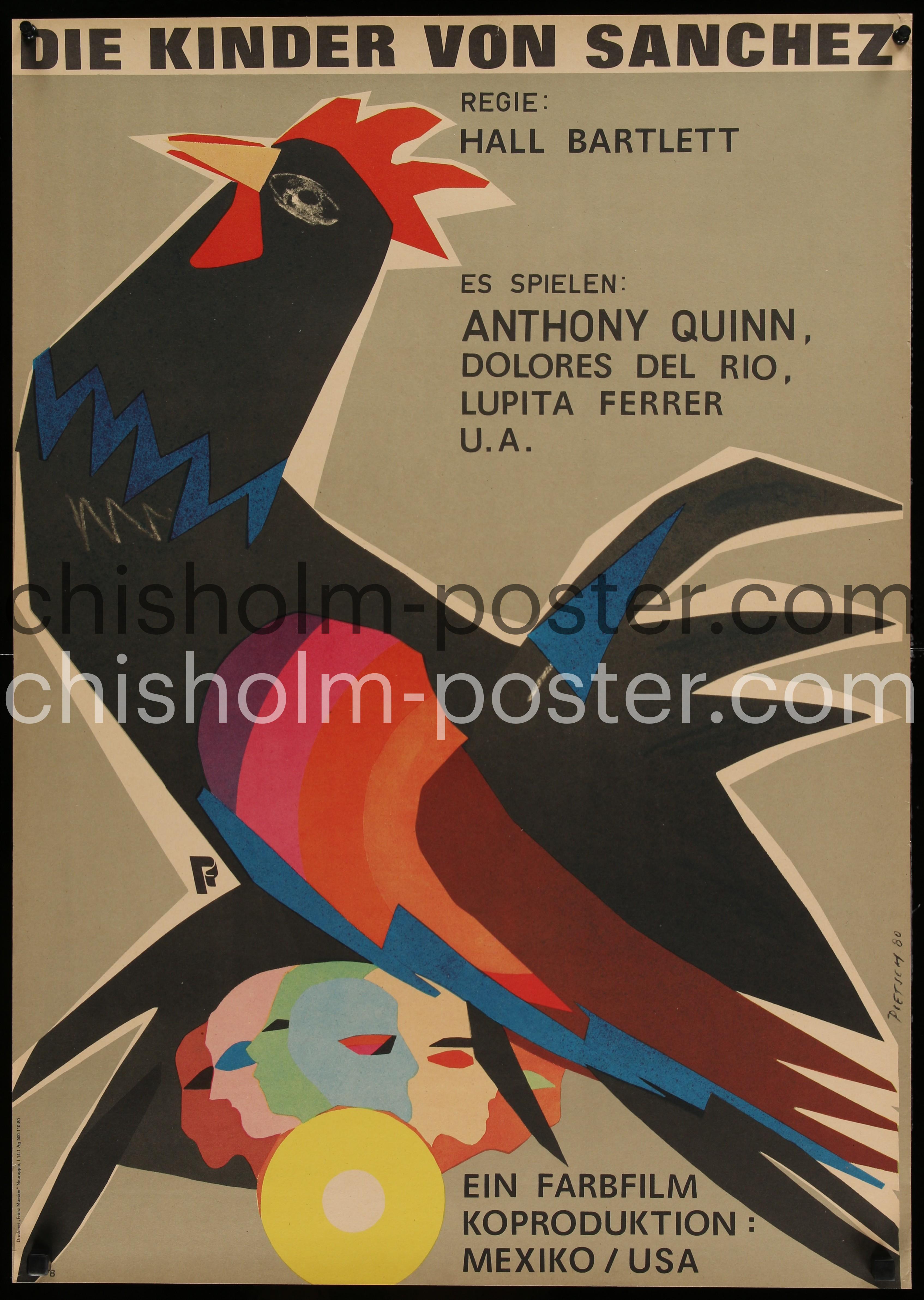 Die Kinder von Sanchez | Original Vintage Poster | Chisholm Larsson Gallery