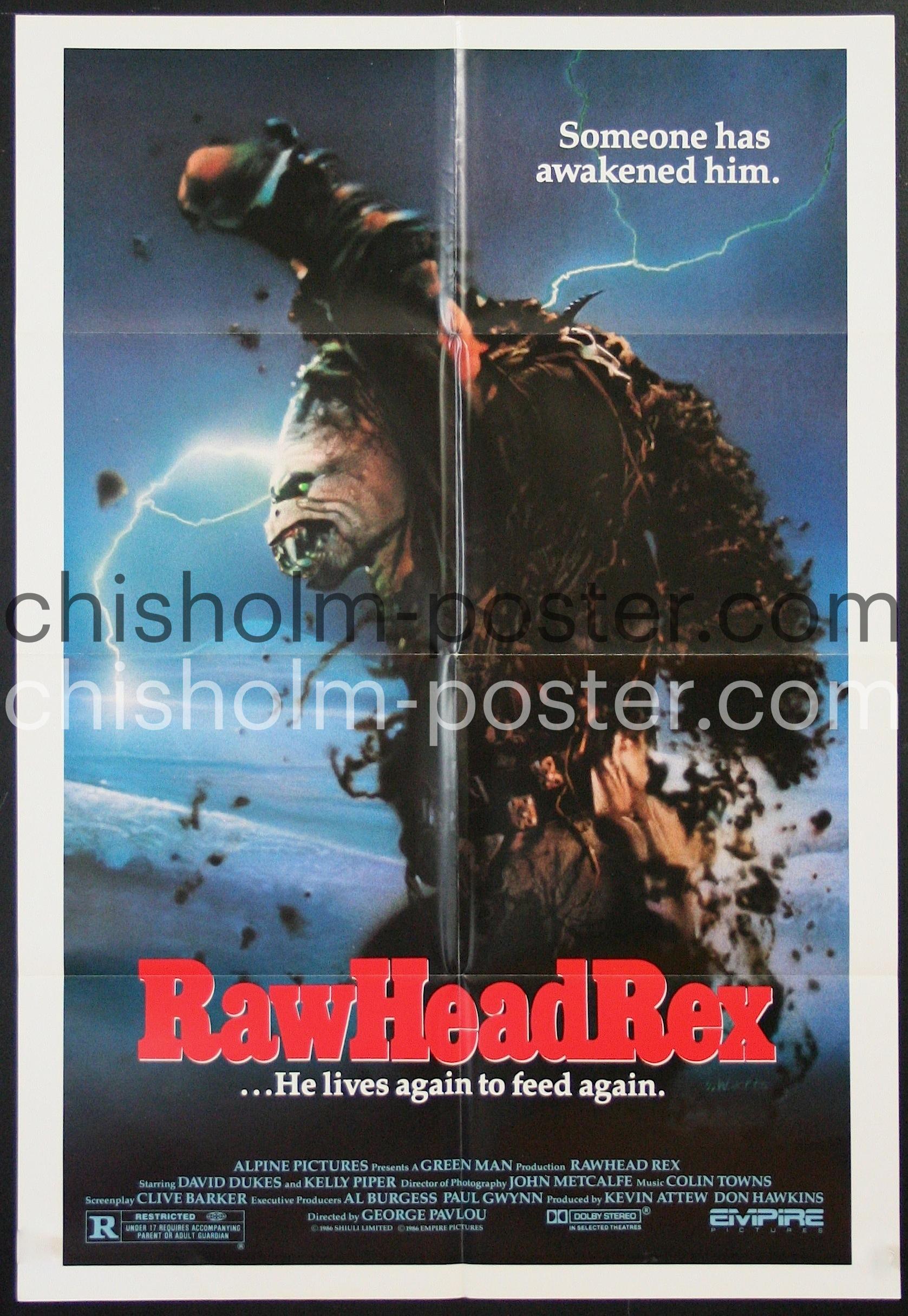 Rawhead Rex | Original Vintage Poster | Chisholm Larsson Gallery