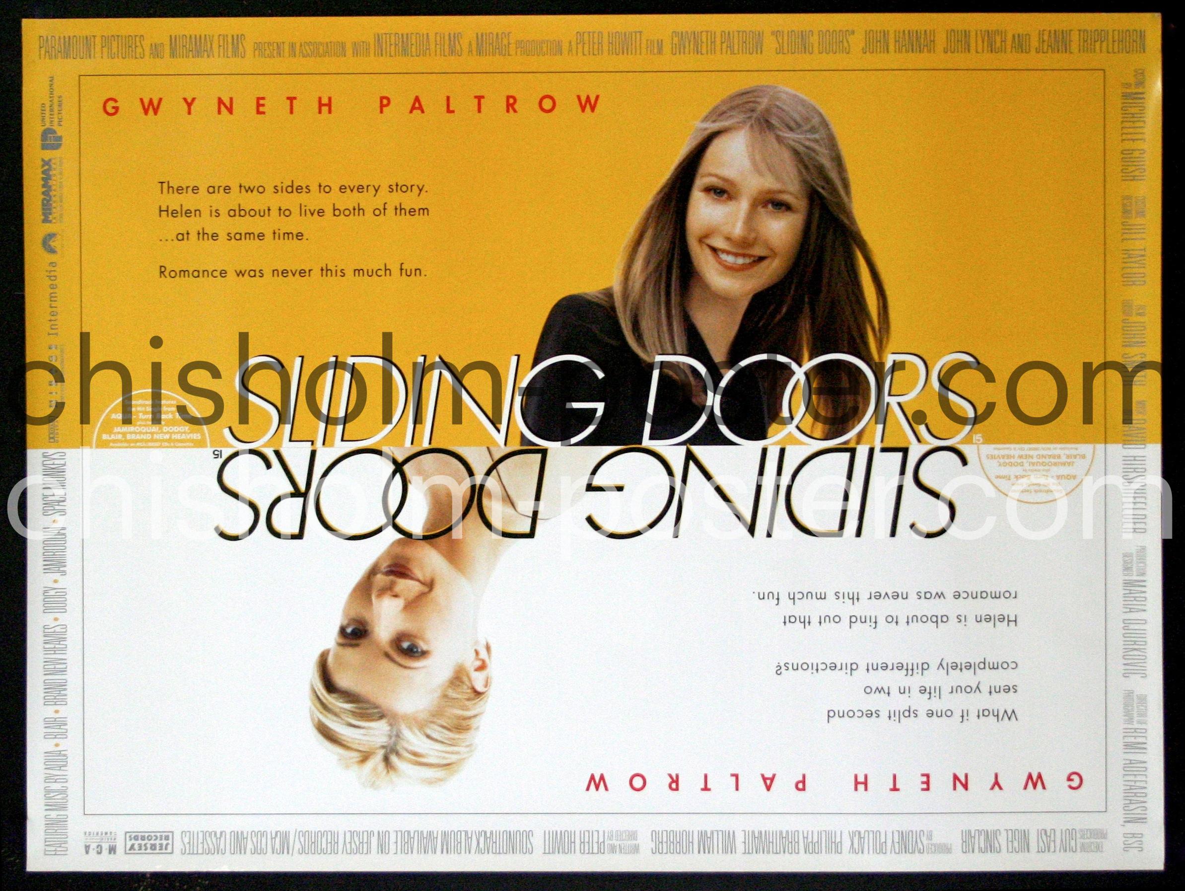 Sliding Doors | Original Vintage Poster | Chisholm Larsson Gallery