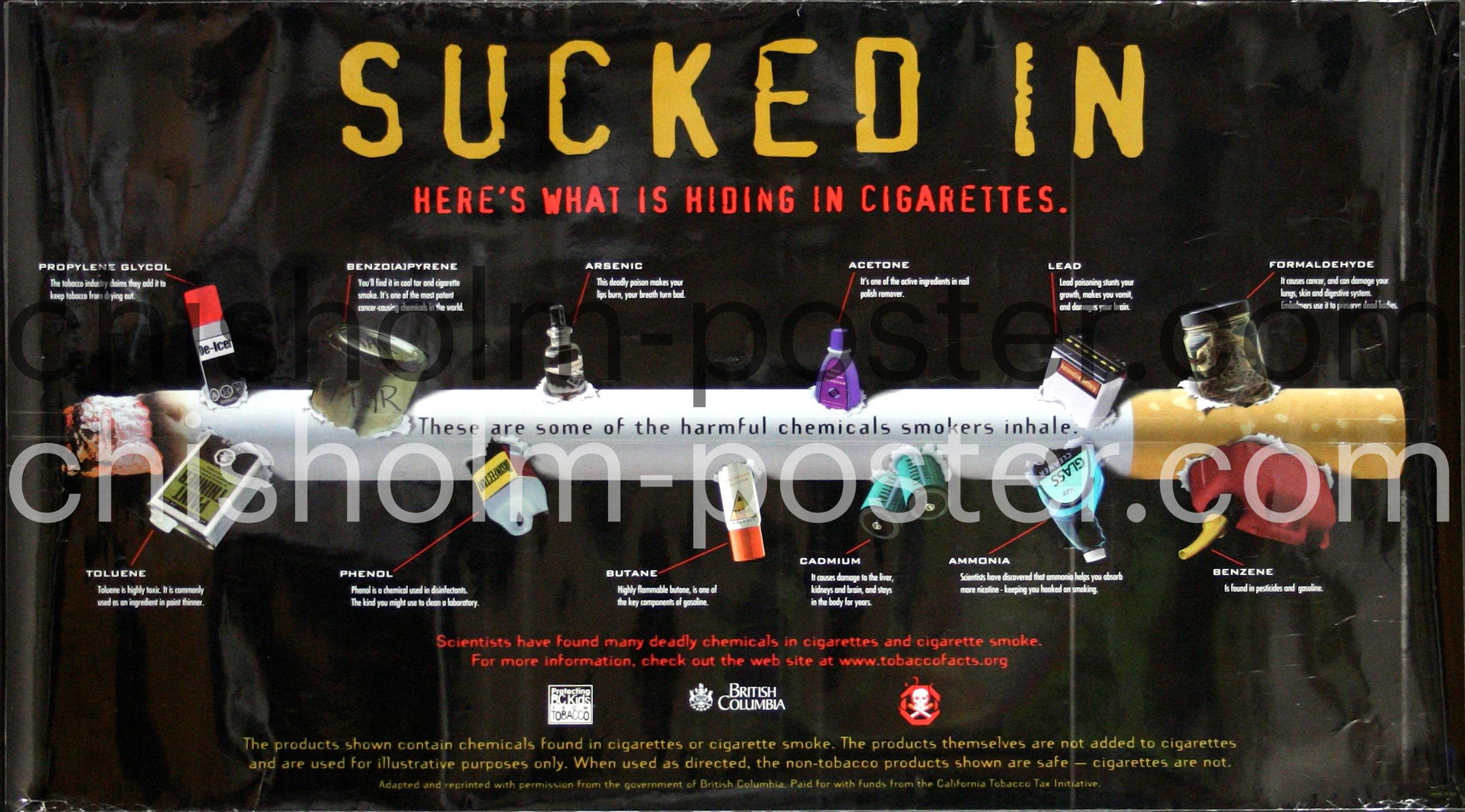 Sucked In - Here's What is Hiding in Cigarettes | Original Vintage ...