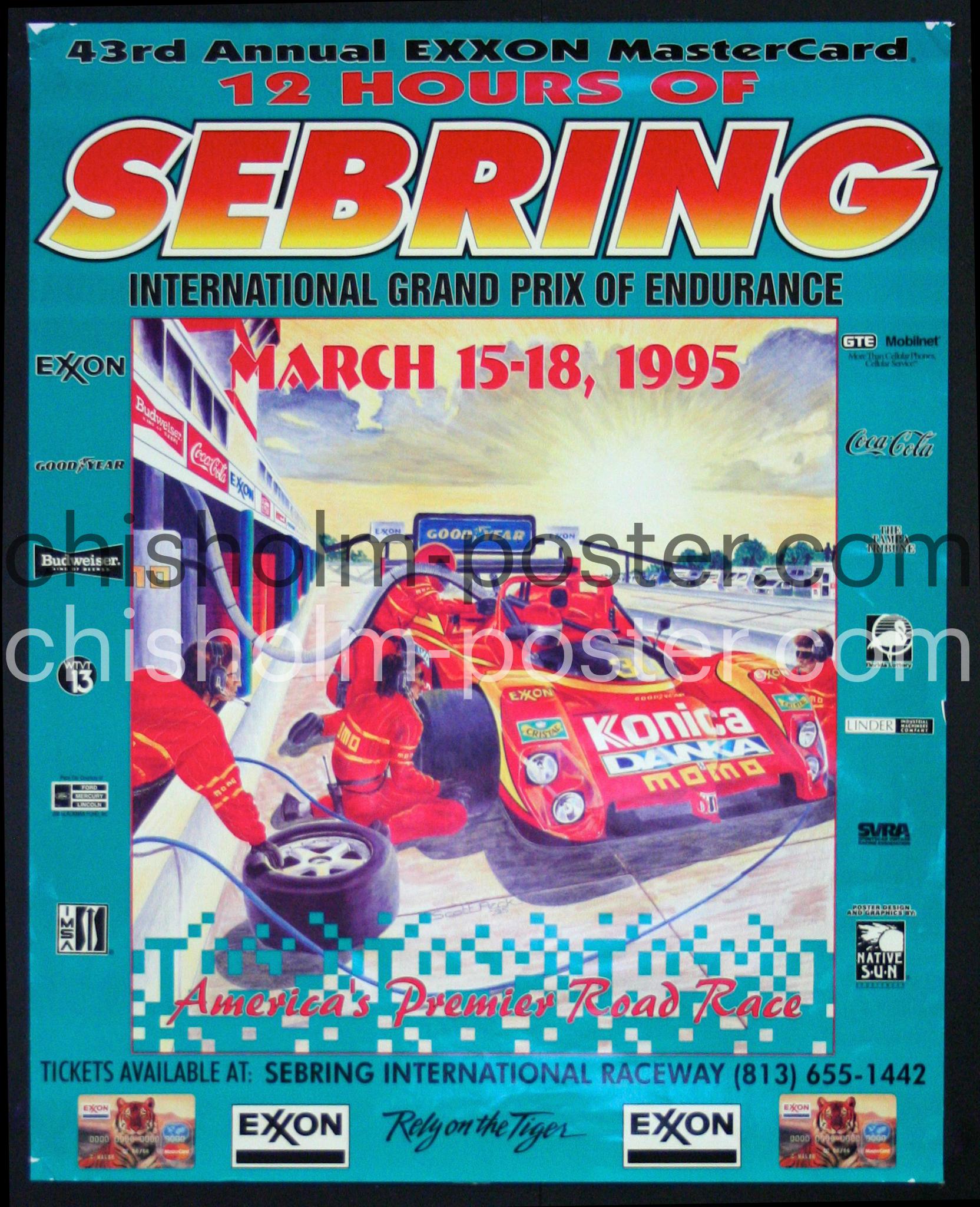 12 Hours of Sebring - Sebring International Raceway | Original Vintage ...
