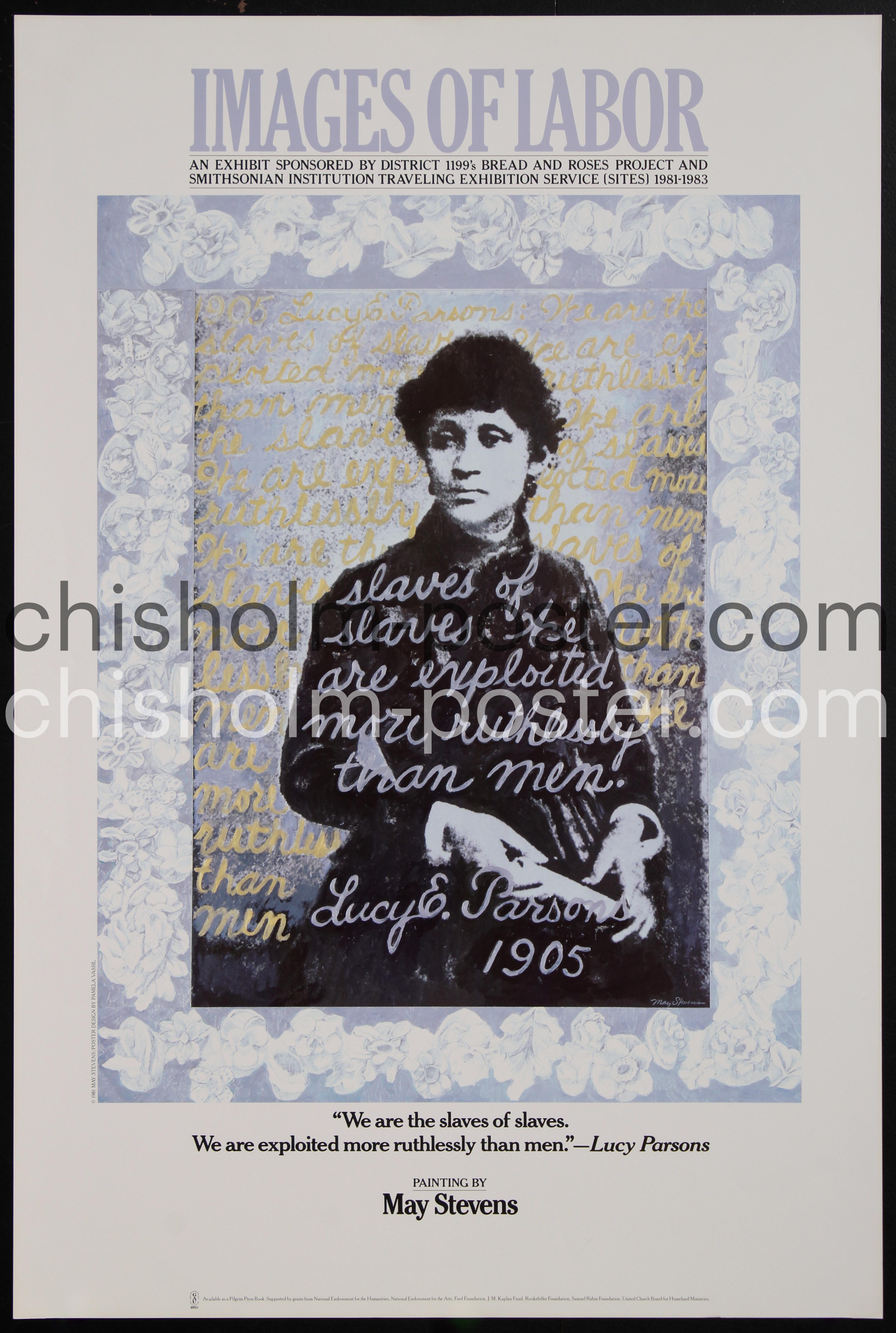 Images of Labor - May Stevens - Lucy Parsons (Bread and Roses ...