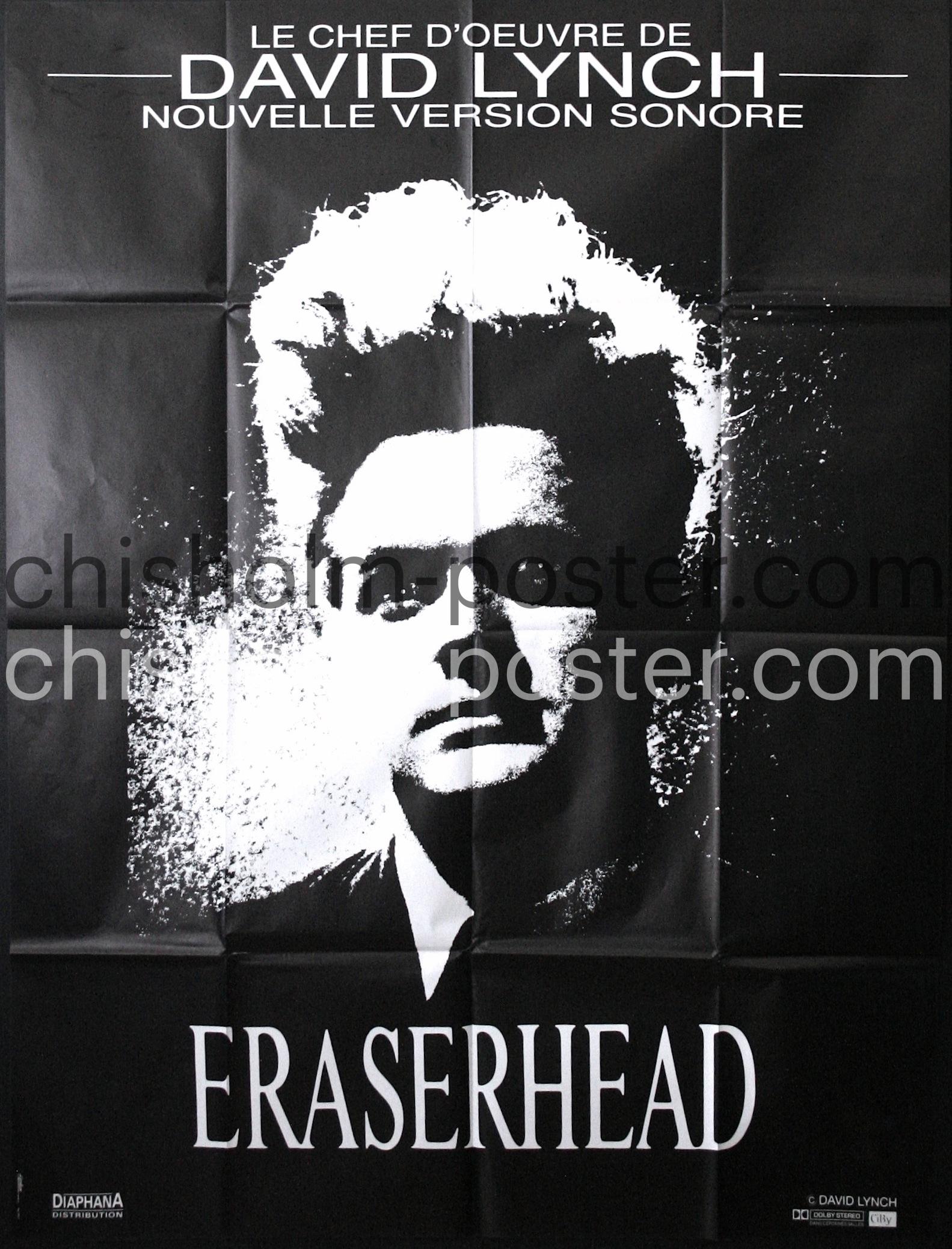Eraserhead (Re-release) | Original Vintage Poster | Chisholm Larsson ...