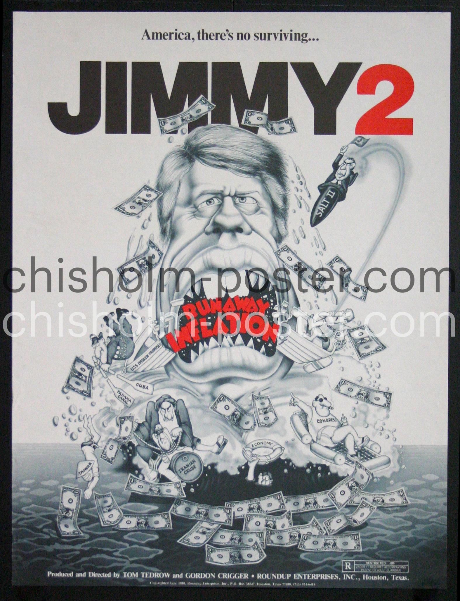 Jimmy 2 (Jimmy Carter Jaws Satire) - Runaway Inflation | Original ...