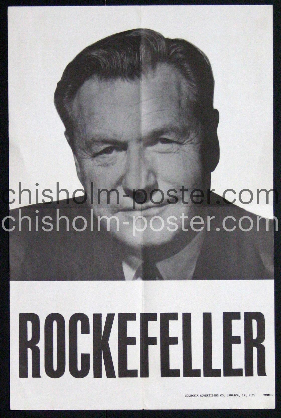 Nelson Rockefeller | Original Vintage Poster | Chisholm Larsson Gallery