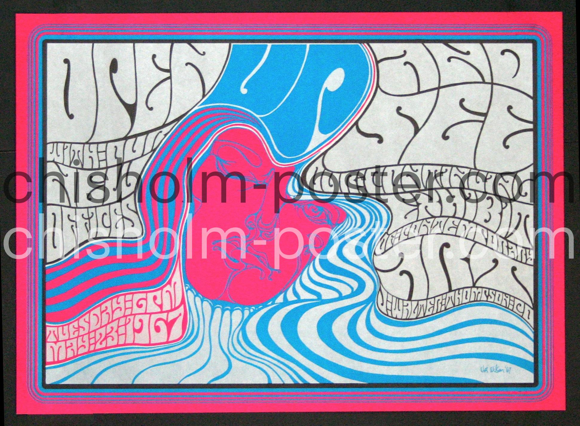 Open Up and See Art Exhibit | Original Vintage Poster | Chisholm ...