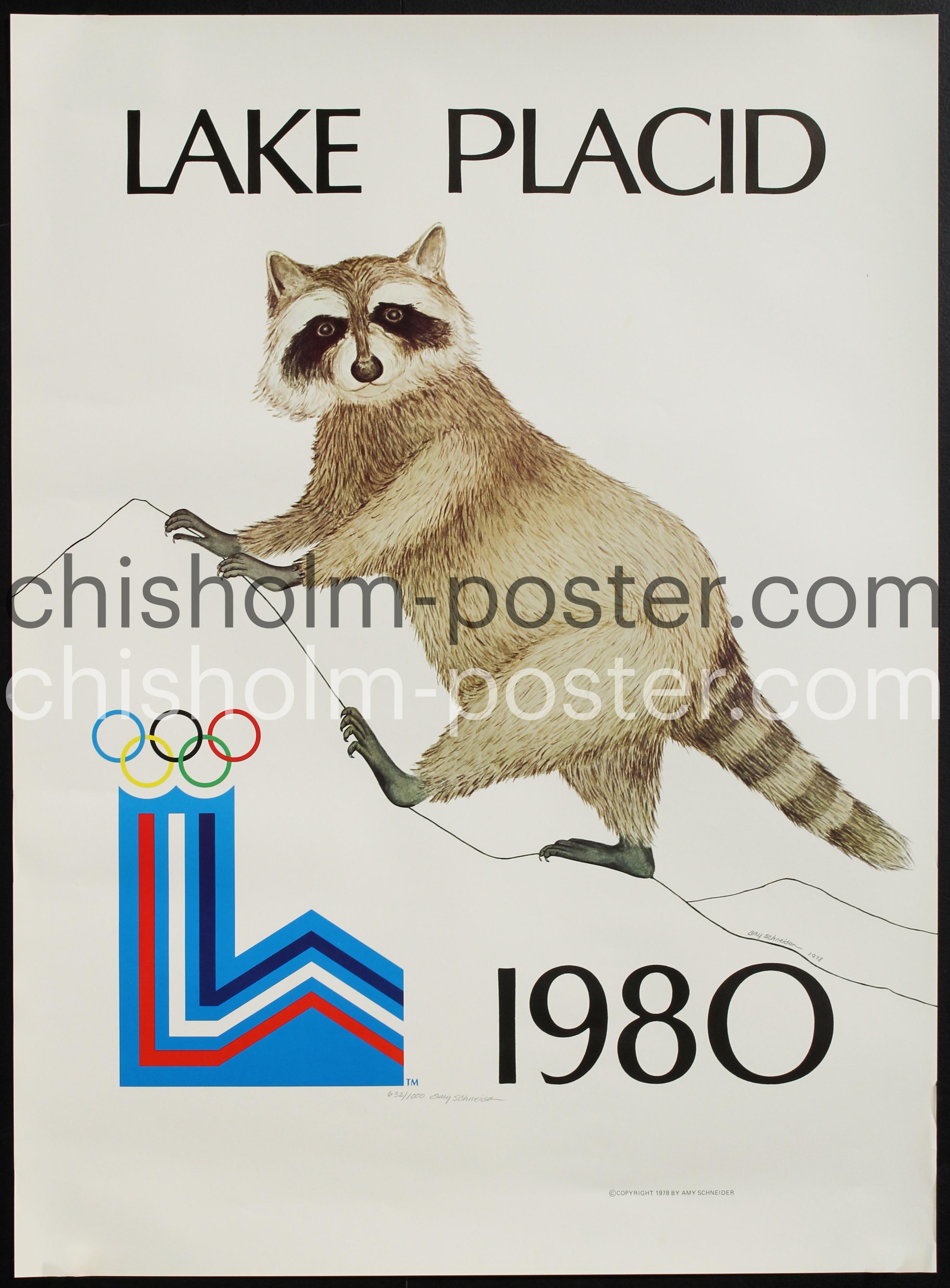 Lake Placid 1980 | Original Vintage Poster | Chisholm Larsson Gallery