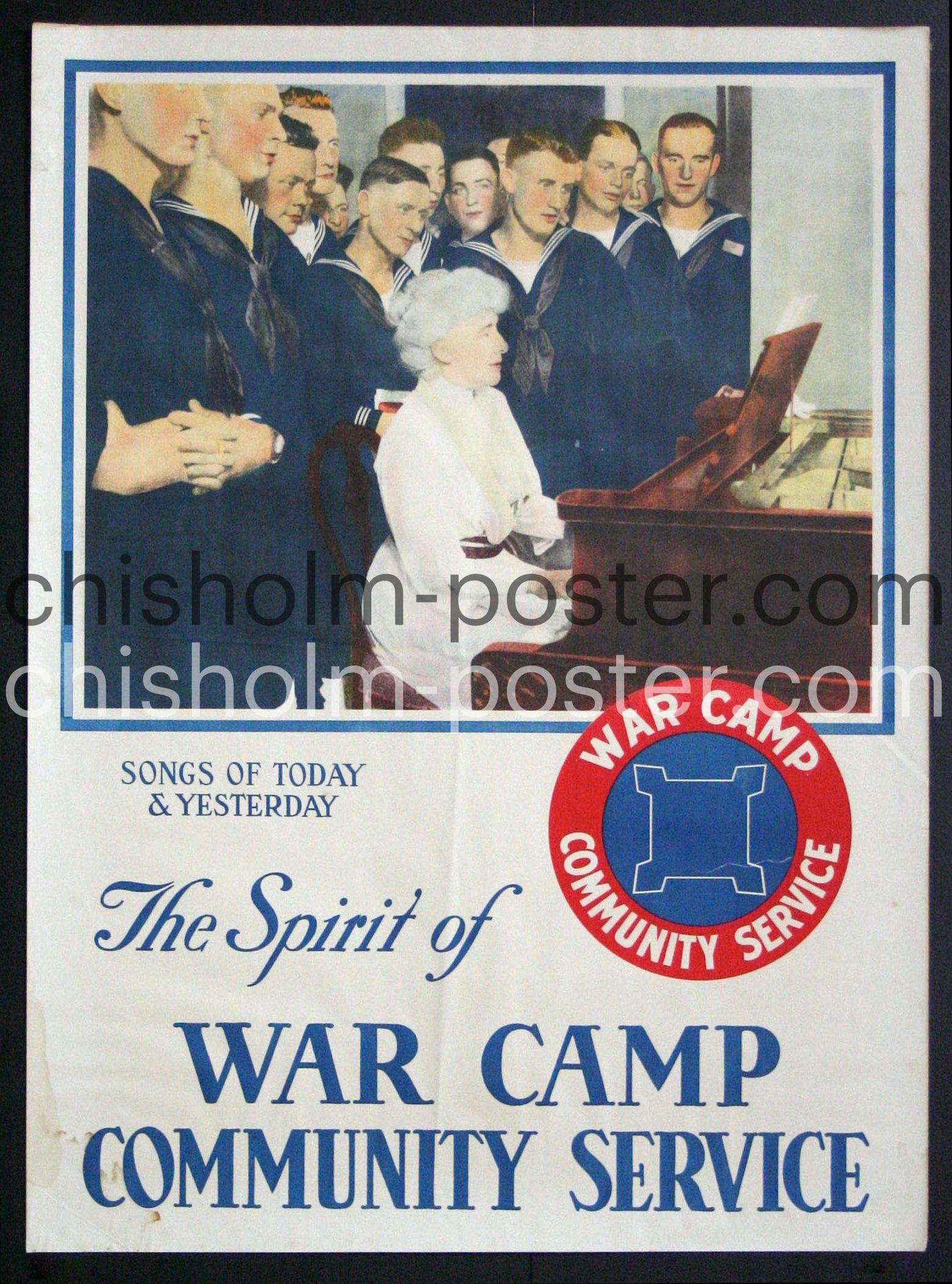 War Camp Community Service - Songs of Today & Yesterday | Original ...