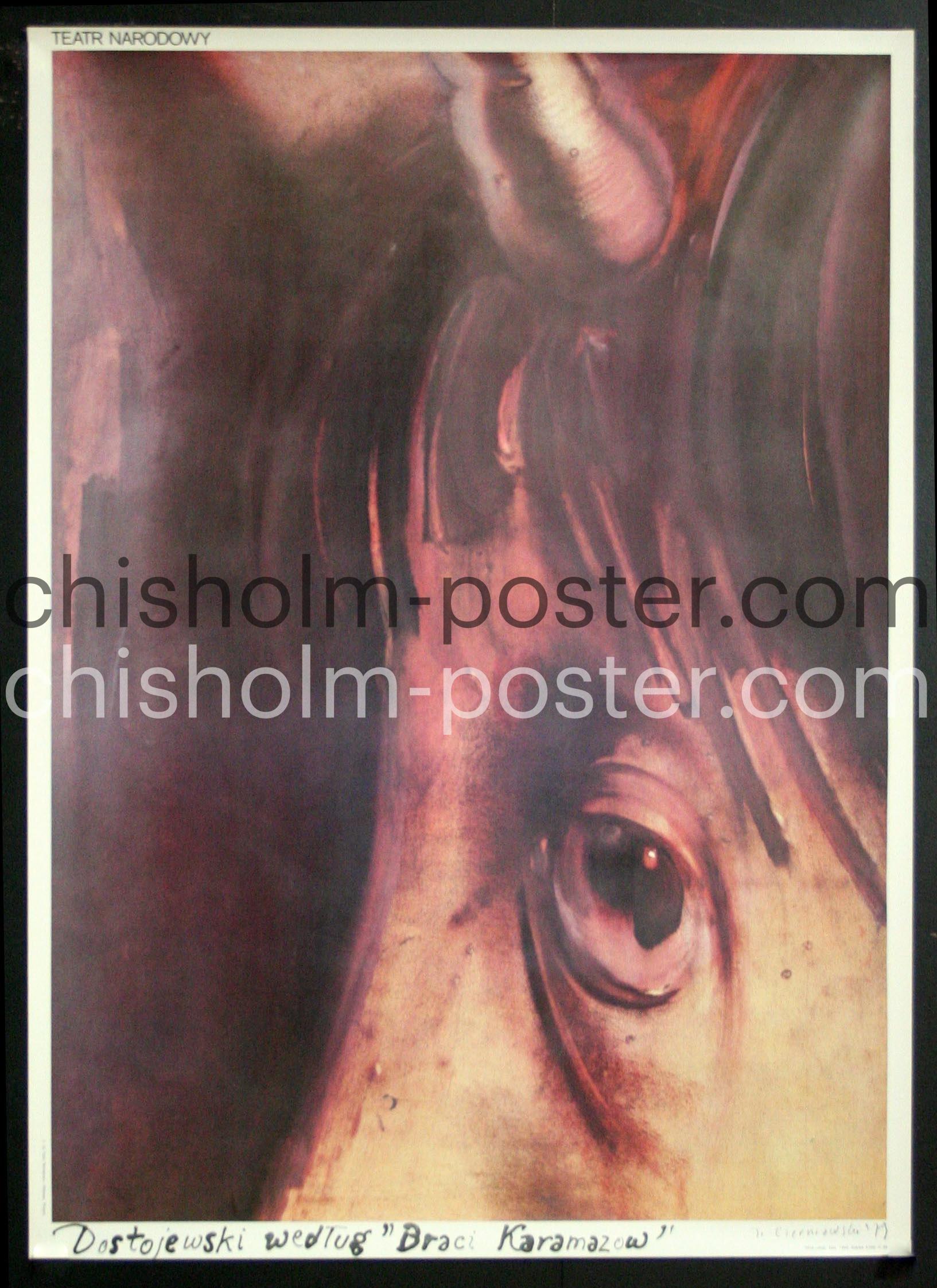 Dostojewski wedlug Braci Karamazow | Original Vintage Poster | Chisholm ...