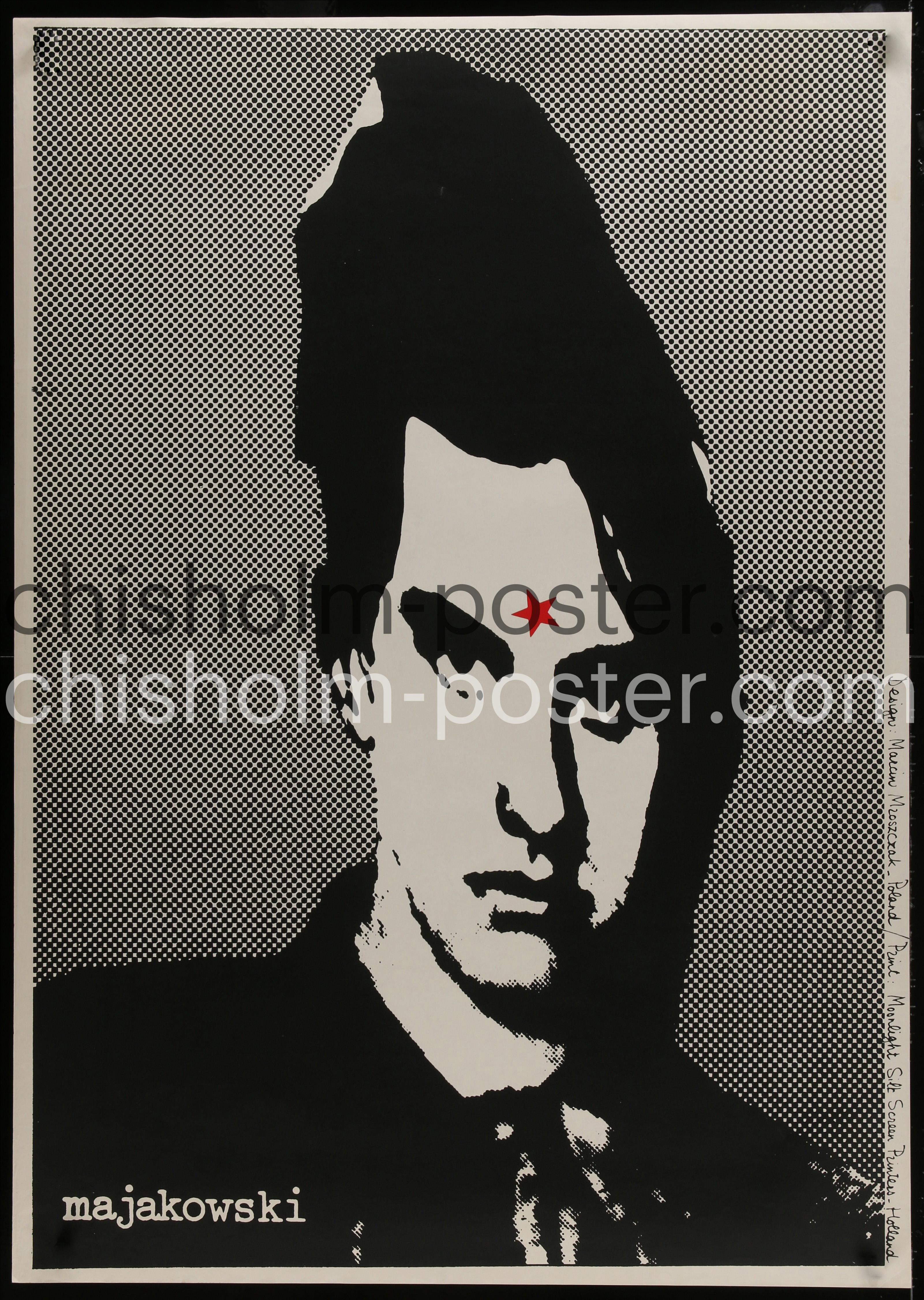 Majakowski (Silkscreen) | Original Vintage Poster | Chisholm Larsson ...