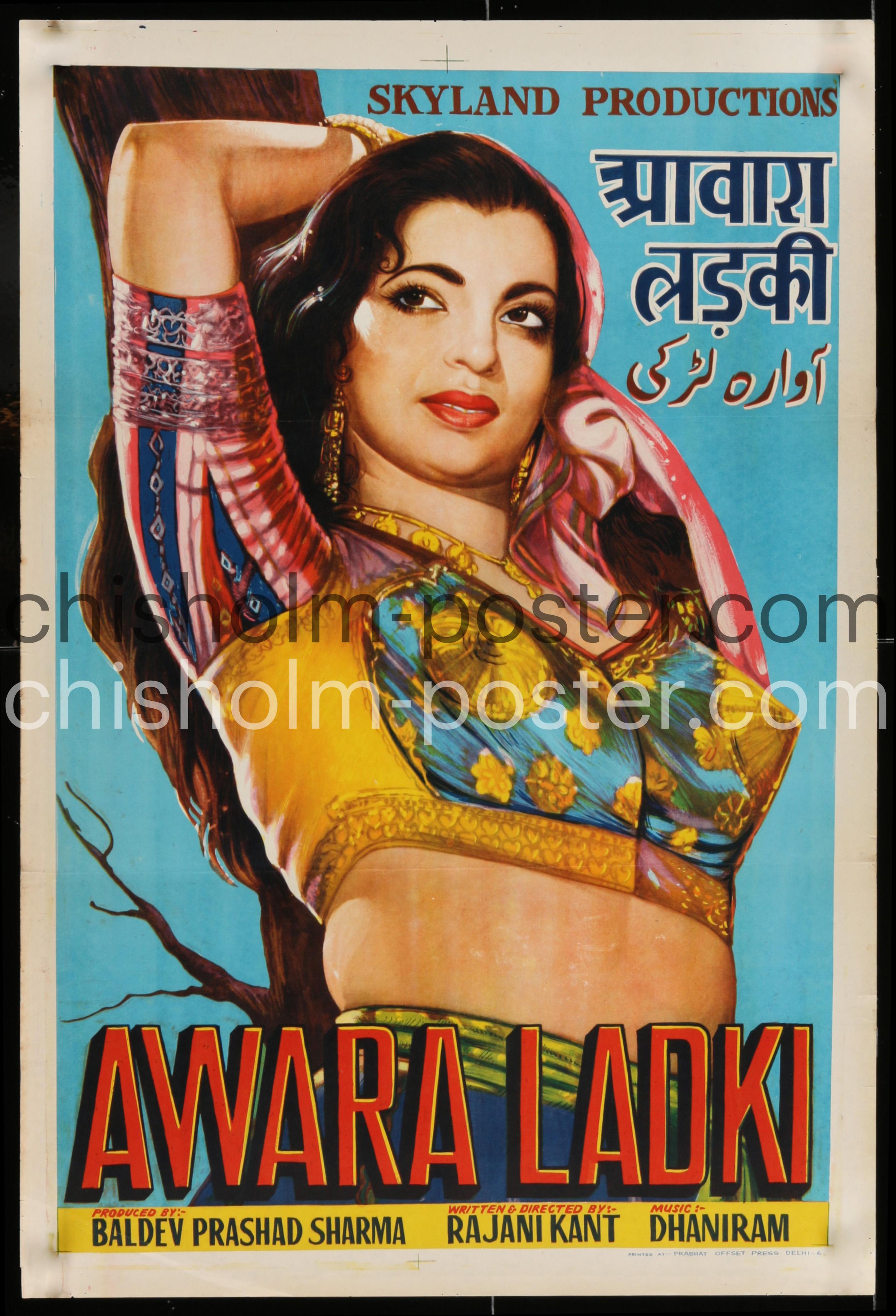 Awara Ladki | Original Vintage Poster | Chisholm Larsson Gallery