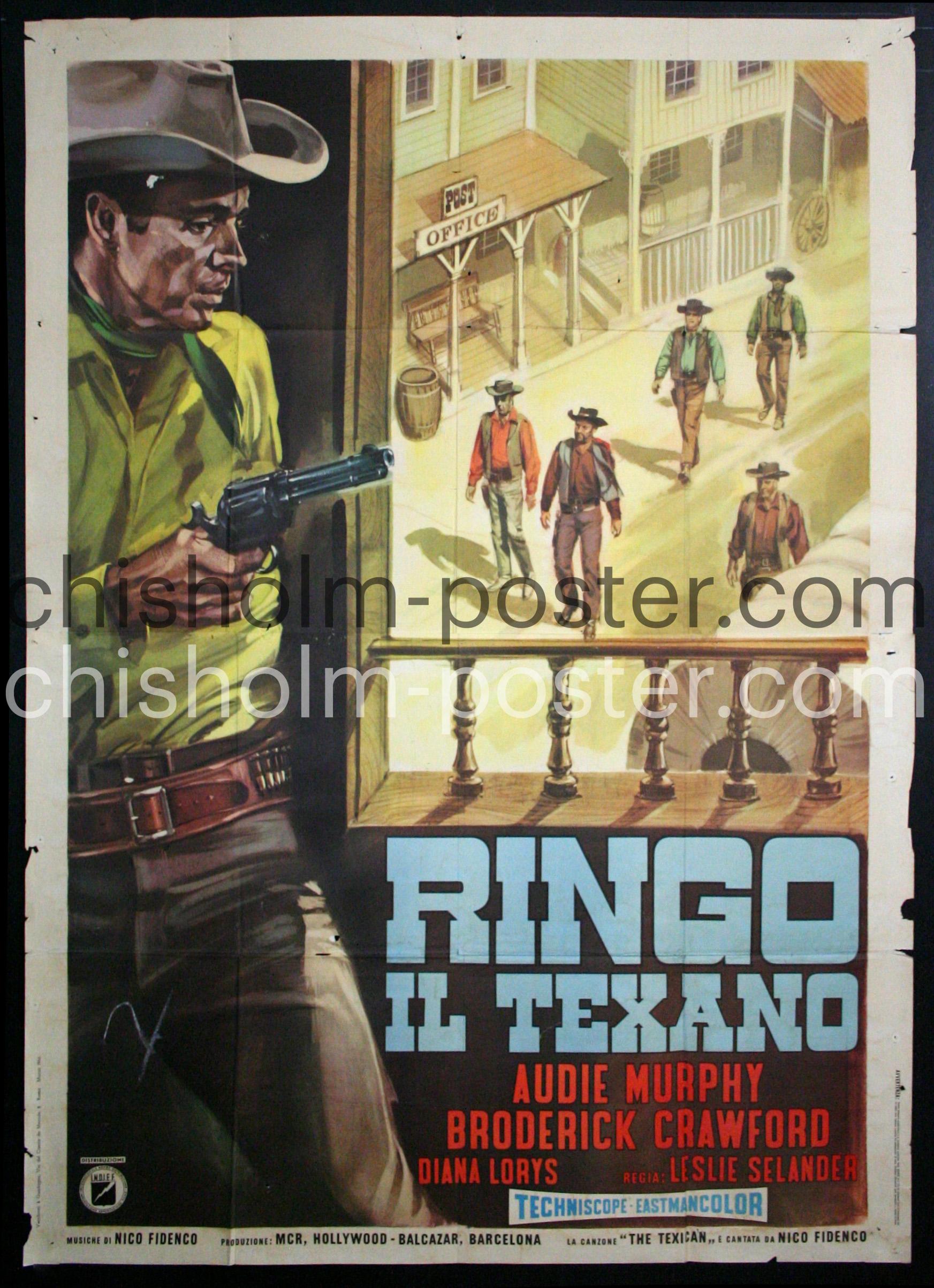 Ringo il Texano | Original Vintage Poster | Chisholm Larsson Gallery