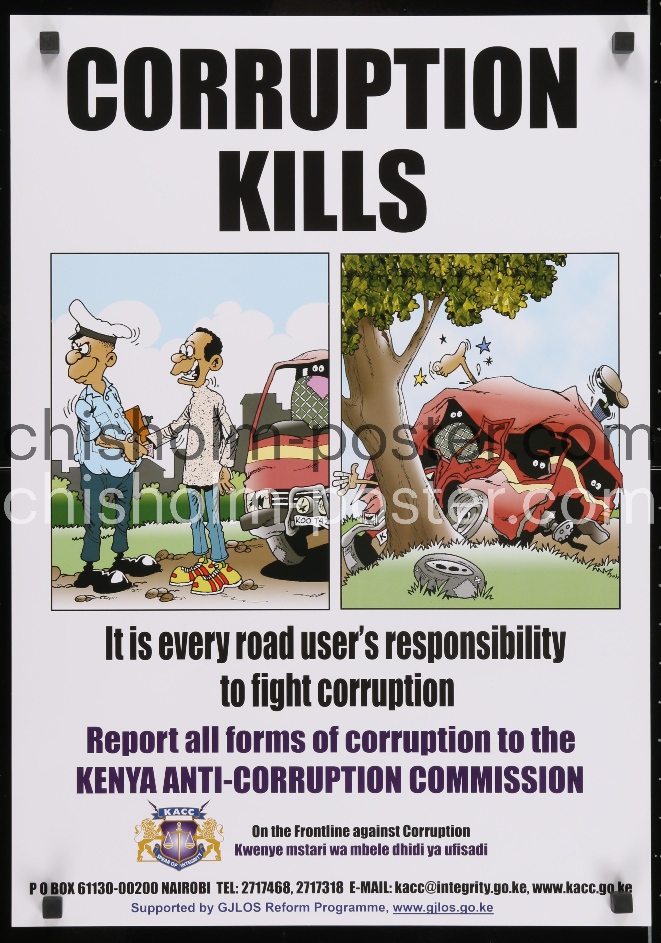 Fight Against Corruption Posters