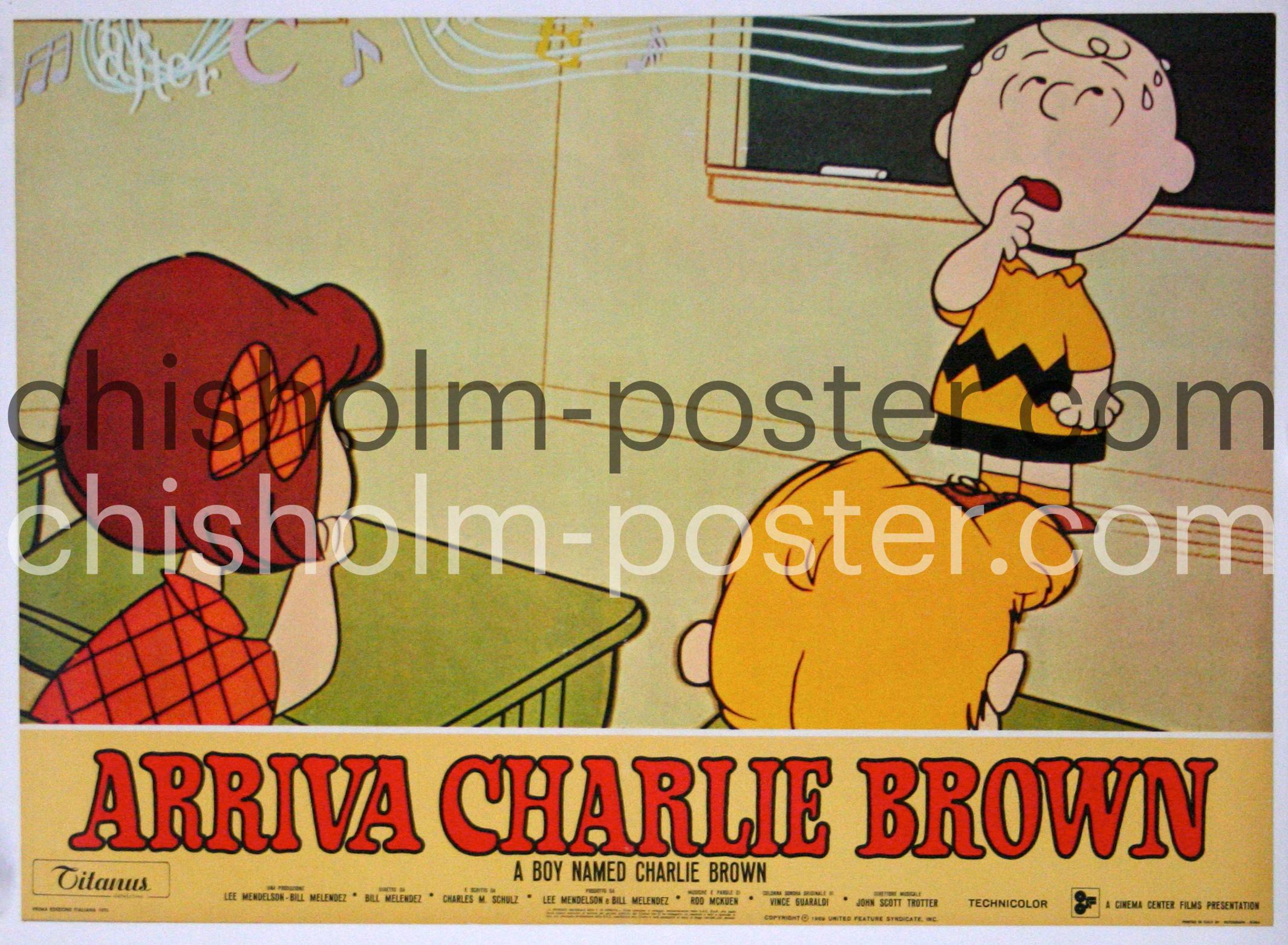 Arriva Charlie Brown (6) | Original Vintage Poster | Chisholm Larsson ...
