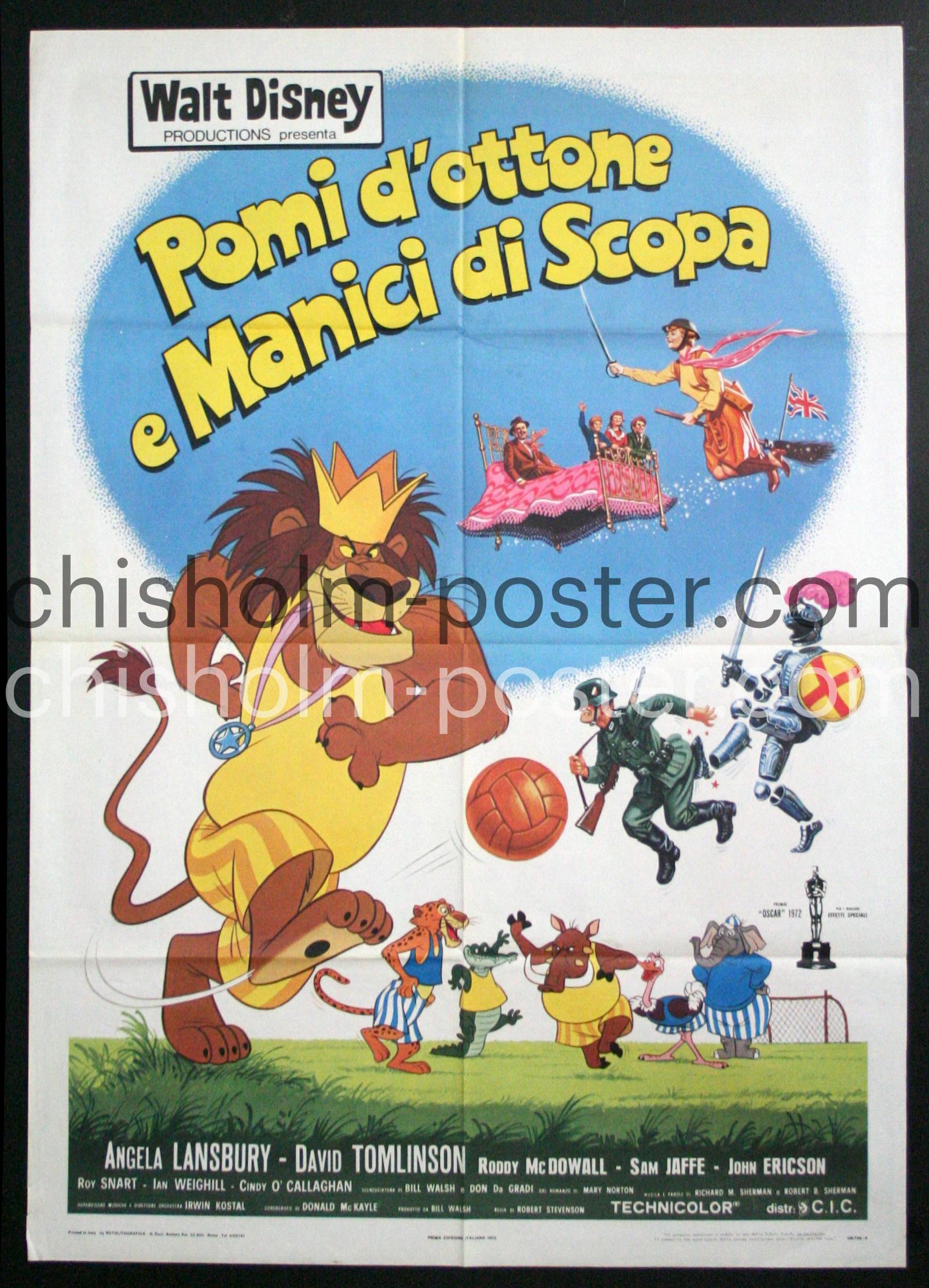 Pomi d'Ottone e Manici di Scopa | Original Vintage Poster | Chisholm ...