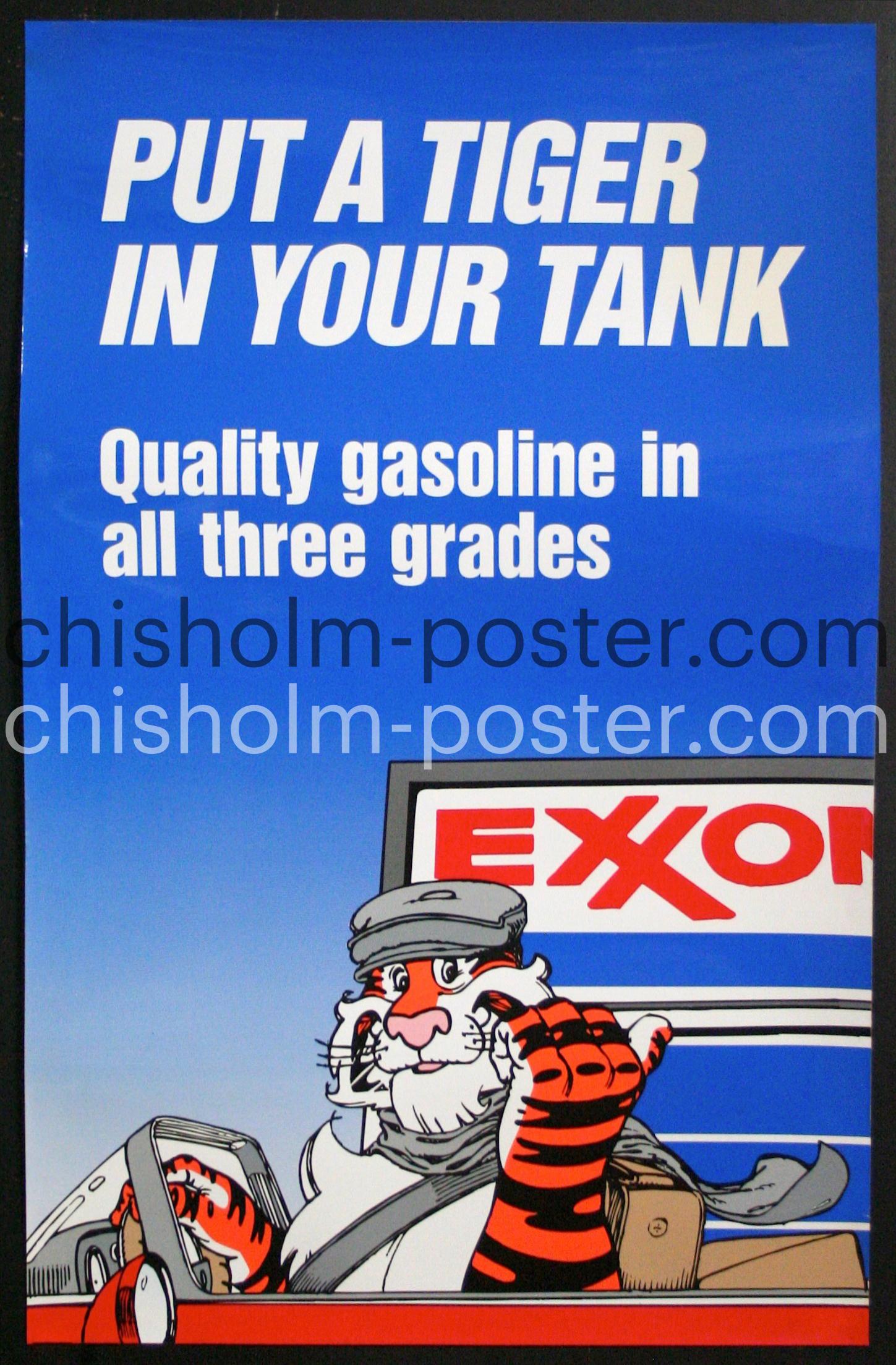 Exxon - Put a Tiger In Your Tank | Original Vintage Poster | Chisholm ...