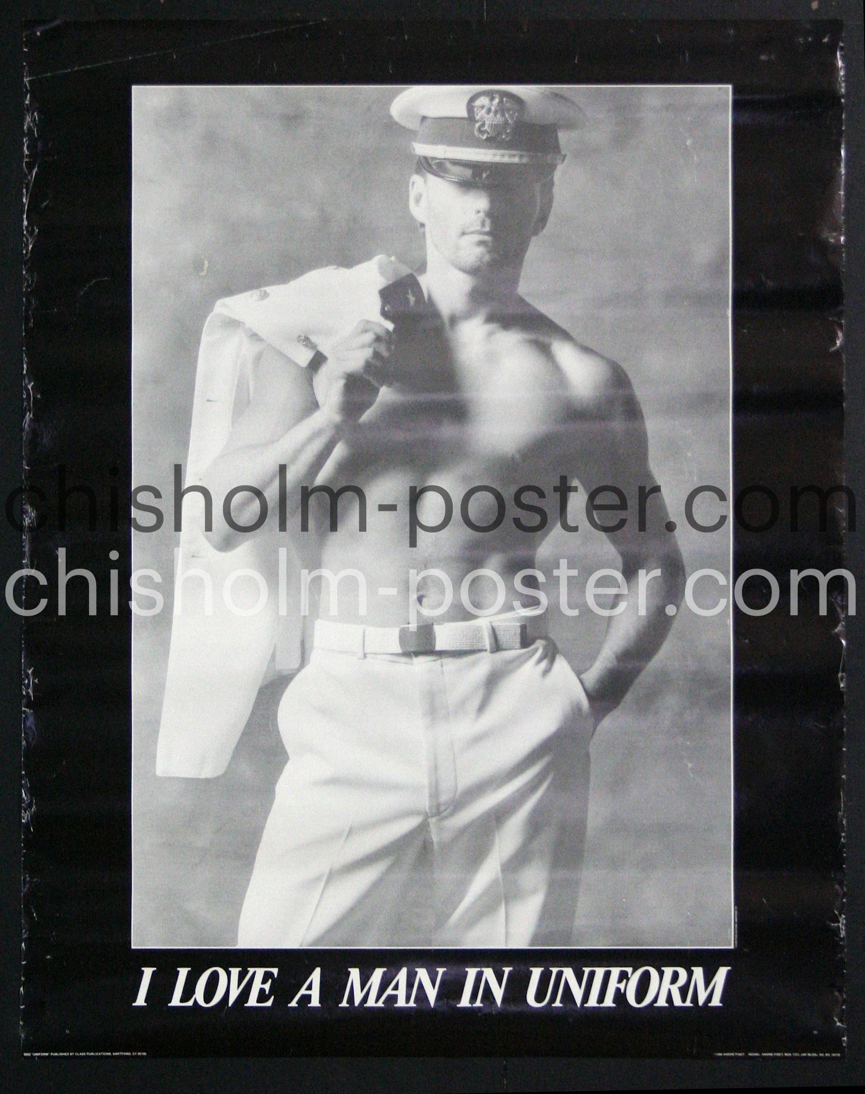 I Love A Man In Uniform | Original Vintage Poster | Chisholm Larsson ...