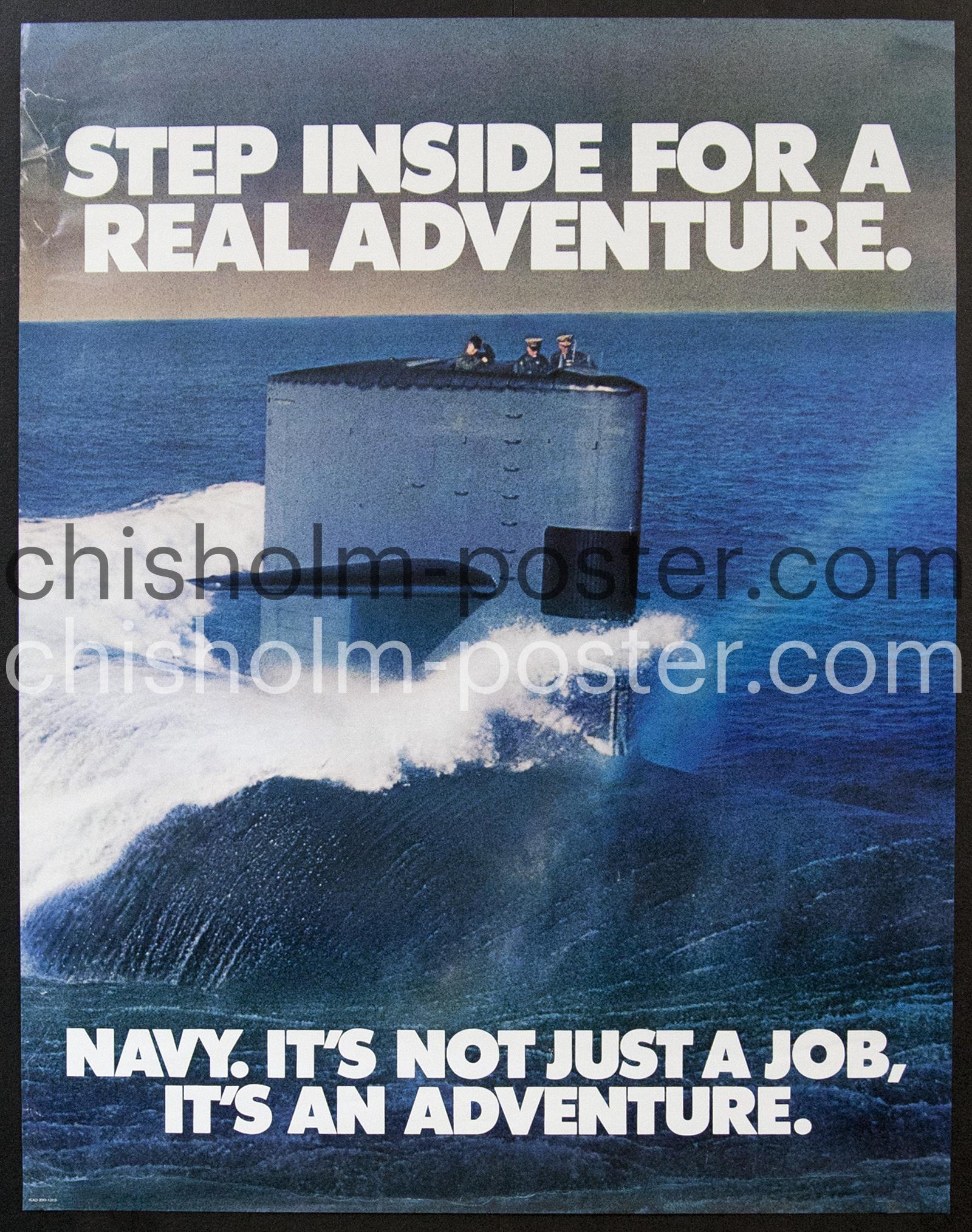 Step Inside For a Real Adventure. Navy. It's Not Just a Job, It's an ...
