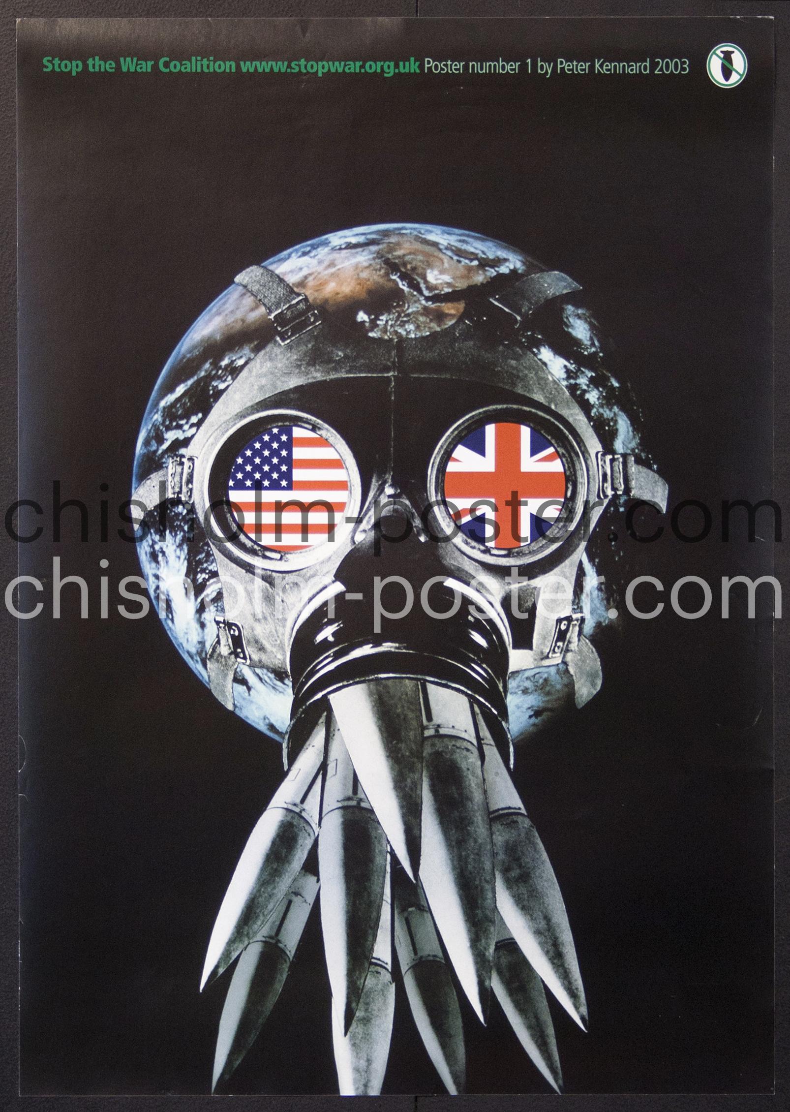 Stop The War Coalition - Poster Number 1 (Peter Kennard) | Original ...