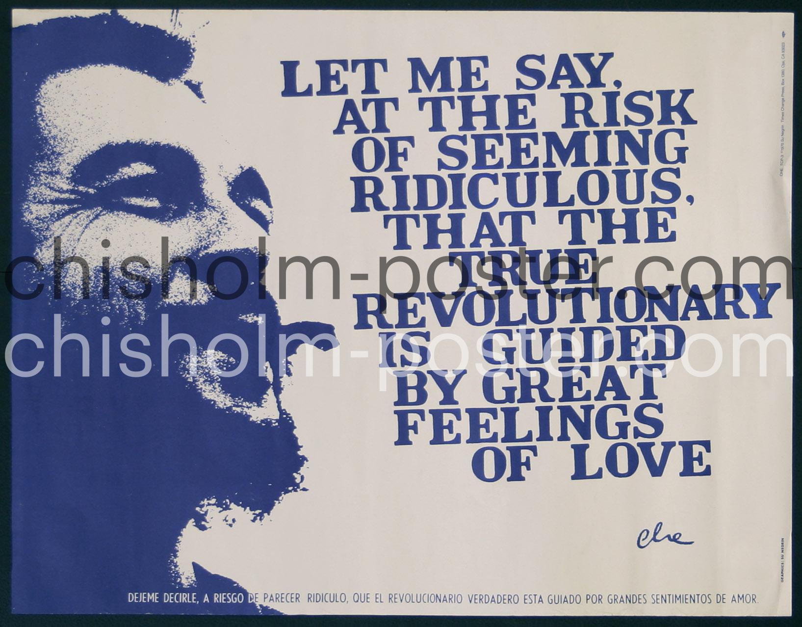 Communist Che Guevara Quotes Ernesto Che Guevara Quote: “The True