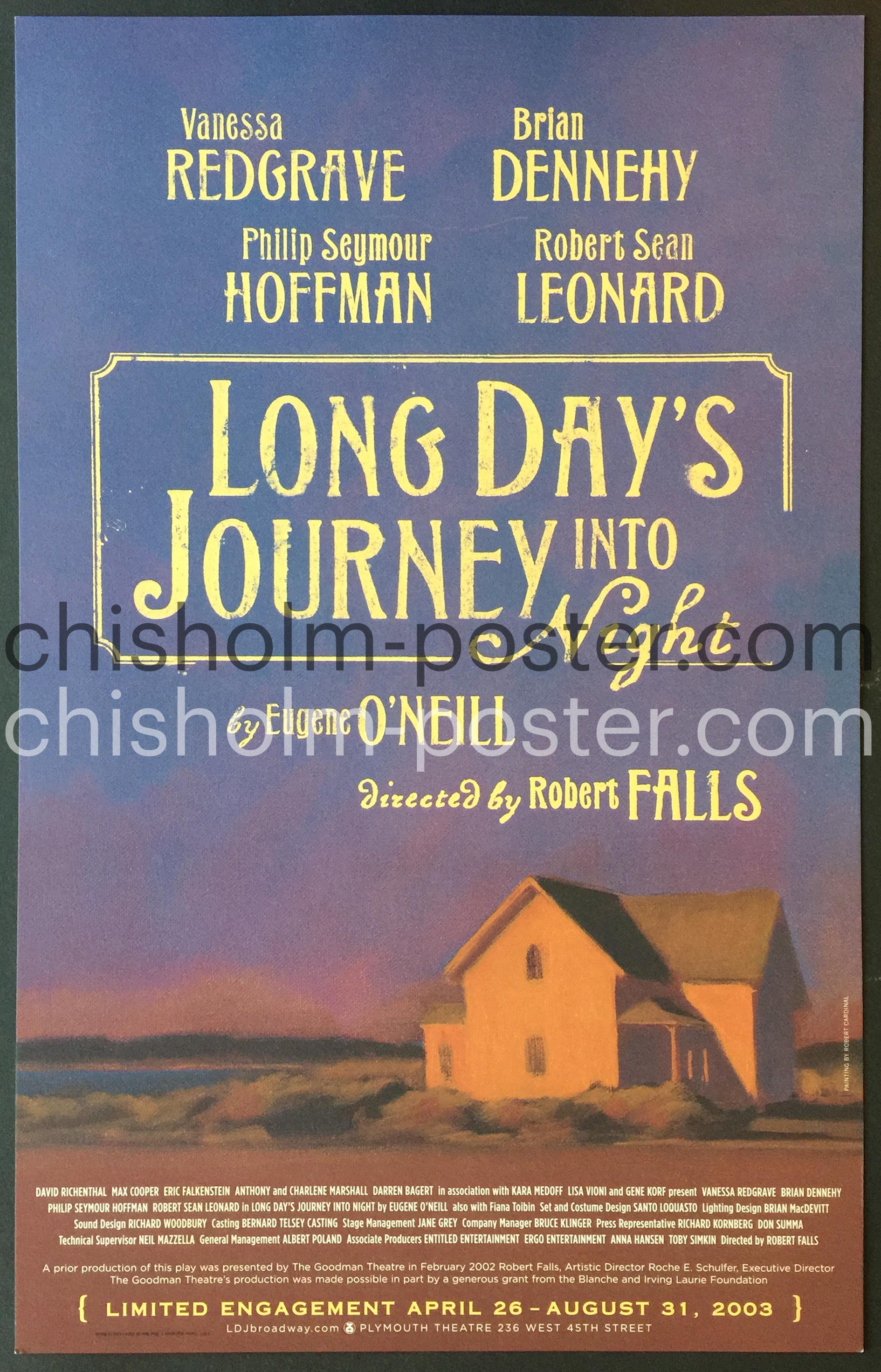 Long Day's Journey Into Night - Plymouth Theatre (Window Card ...