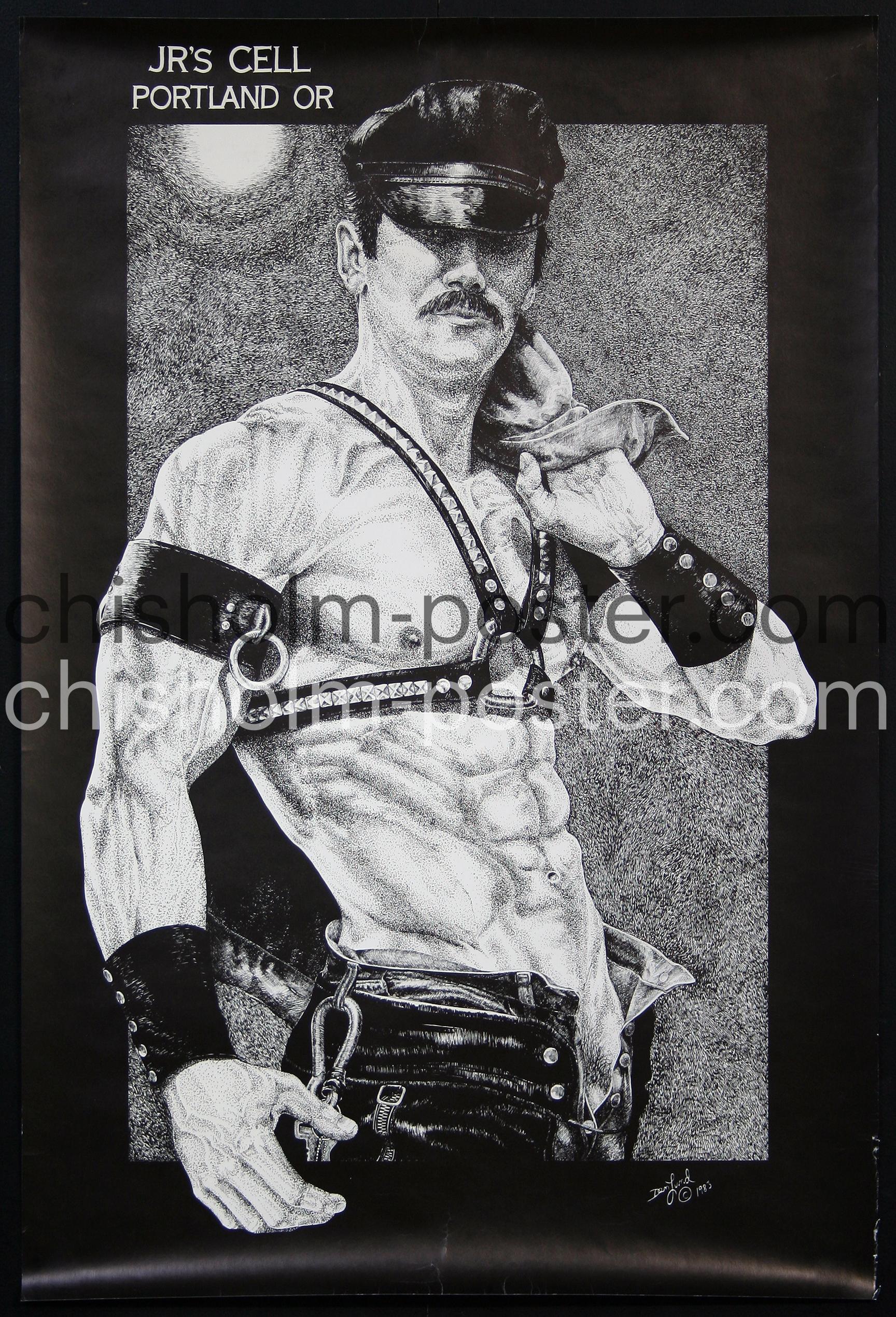 JR's Cell Portland OR | Original Vintage Poster | Chisholm Larsson Gallery