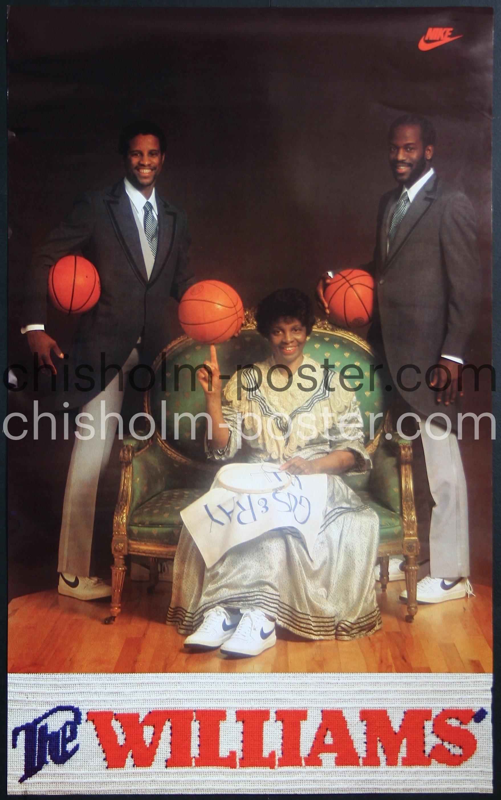 Nike - The Williams - Gus and Ray Williams | Original Vintage Poster ...