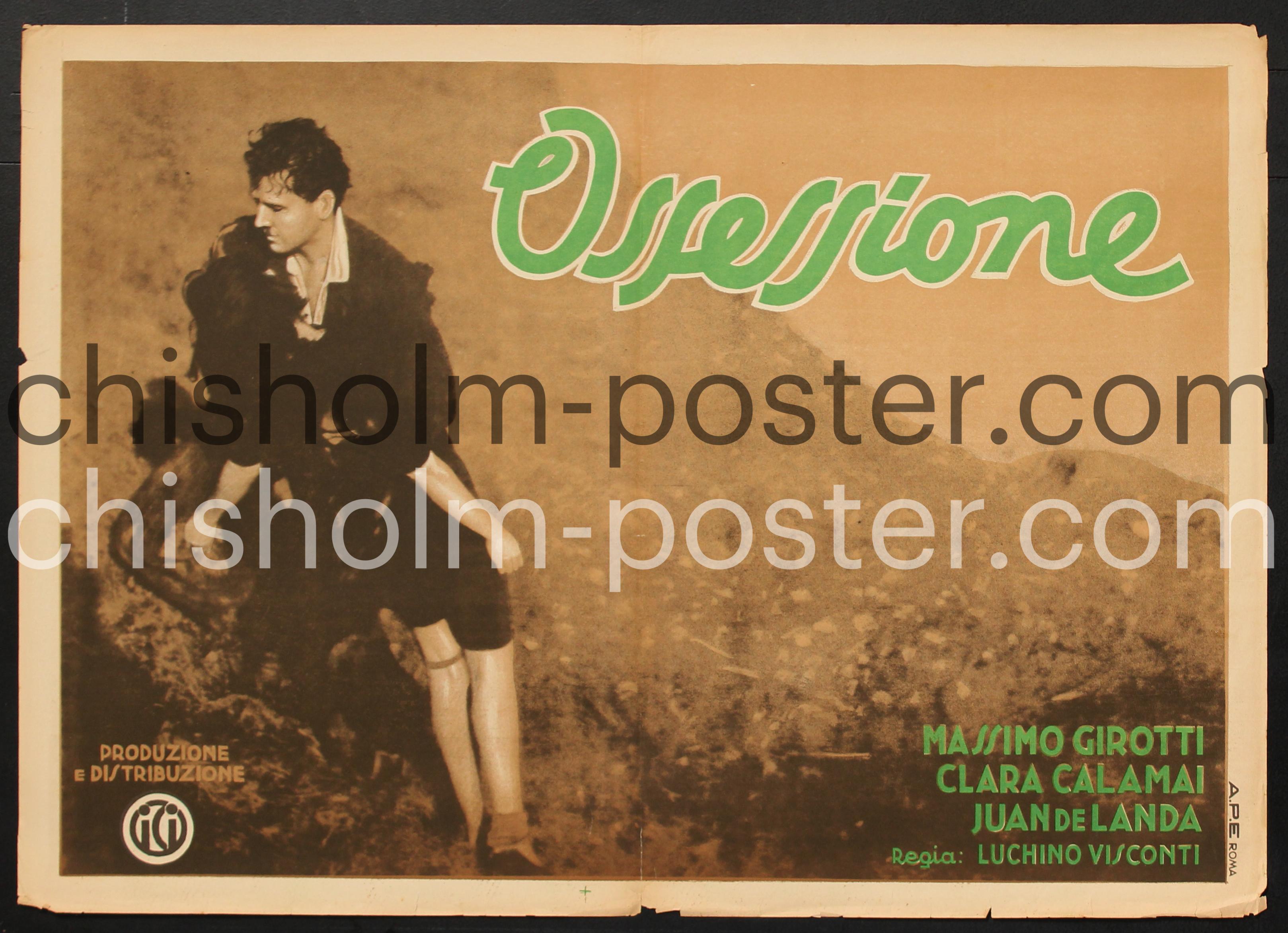 Ossessione (fotobusta 1) | Original Vintage Poster | Chisholm Larsson Gallery