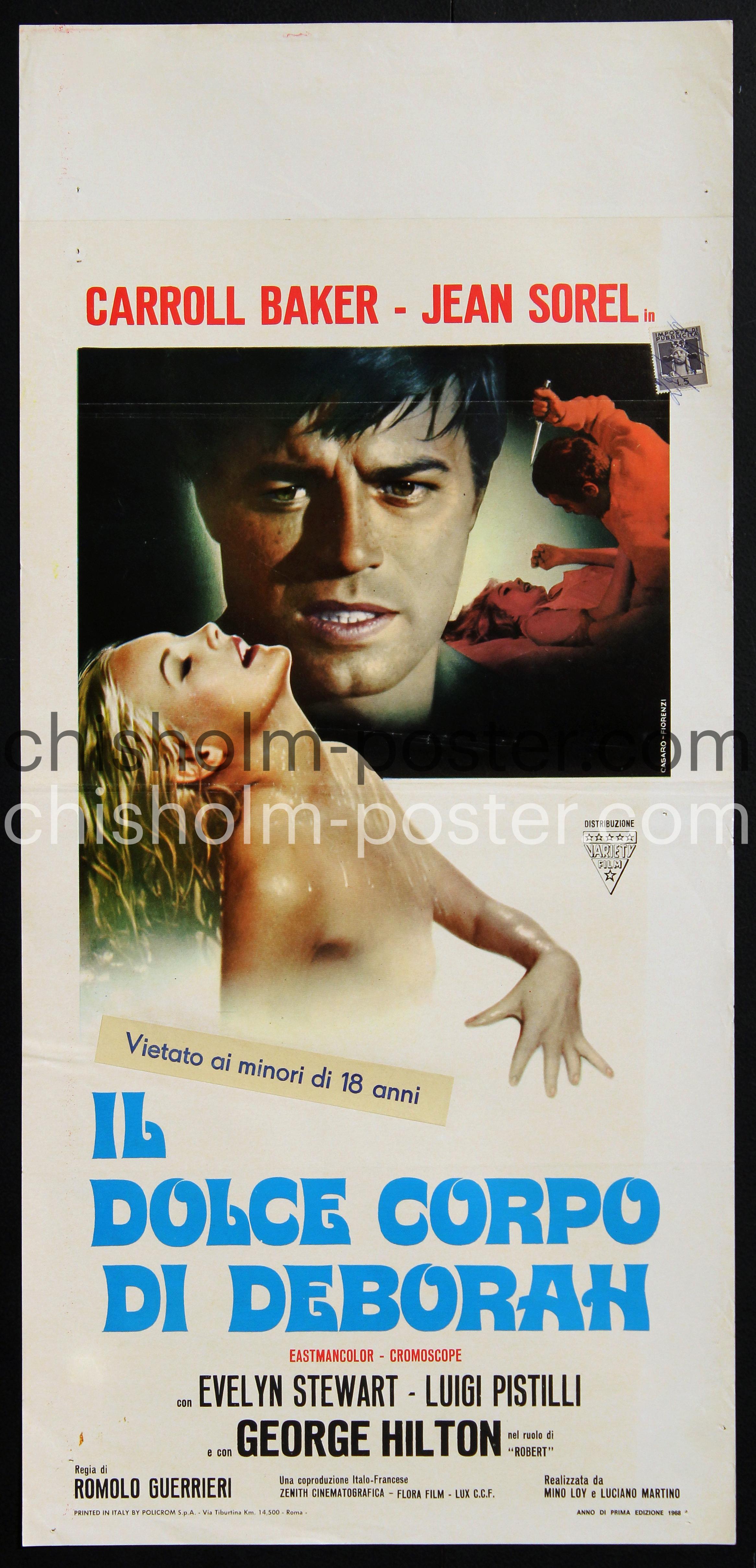 il Dolce Corpo di Deborah (Locandina) | Original Vintage Poster ...