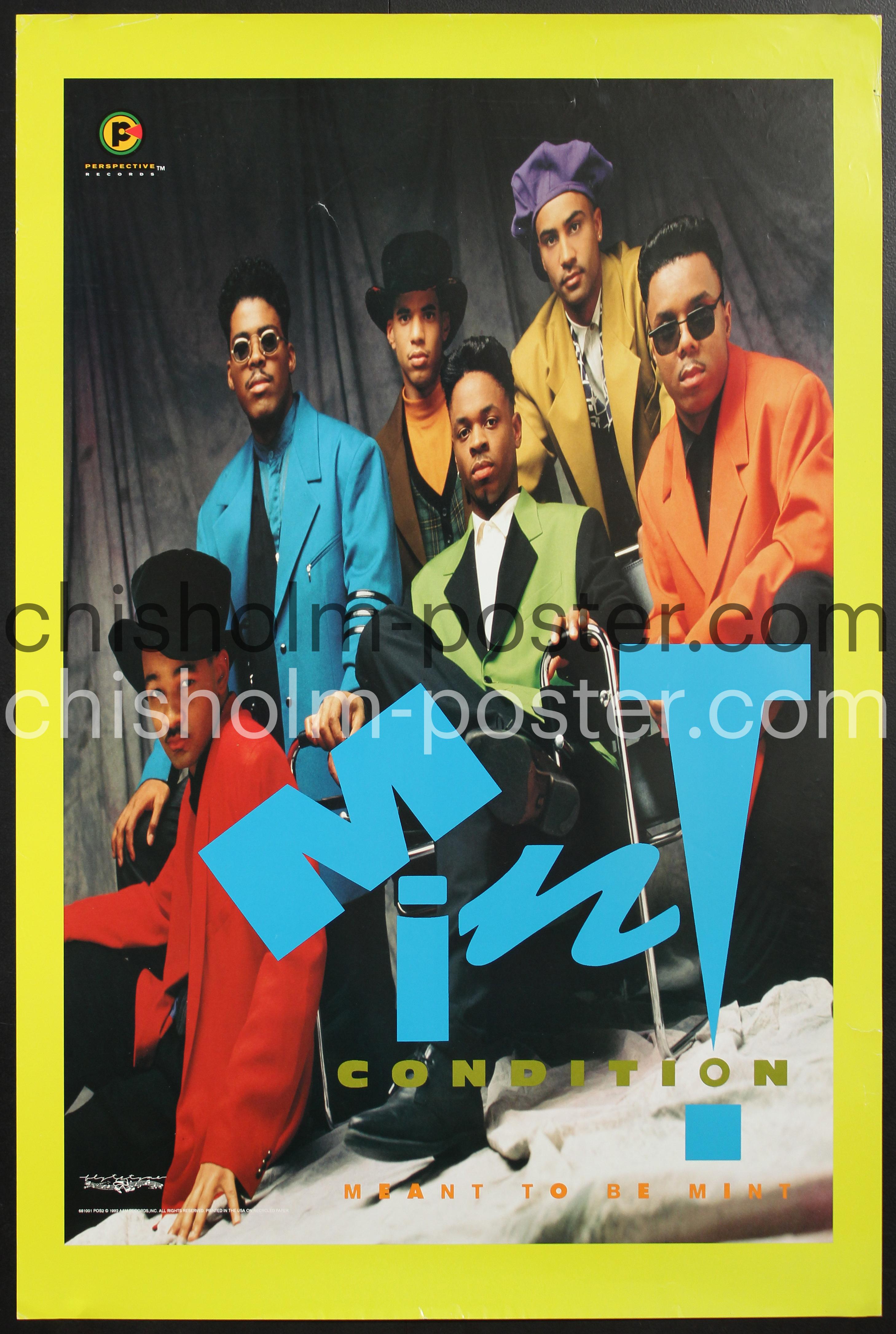 Mint Condition - Meant to Be Mint | Original Vintage Poster | Chisholm ...