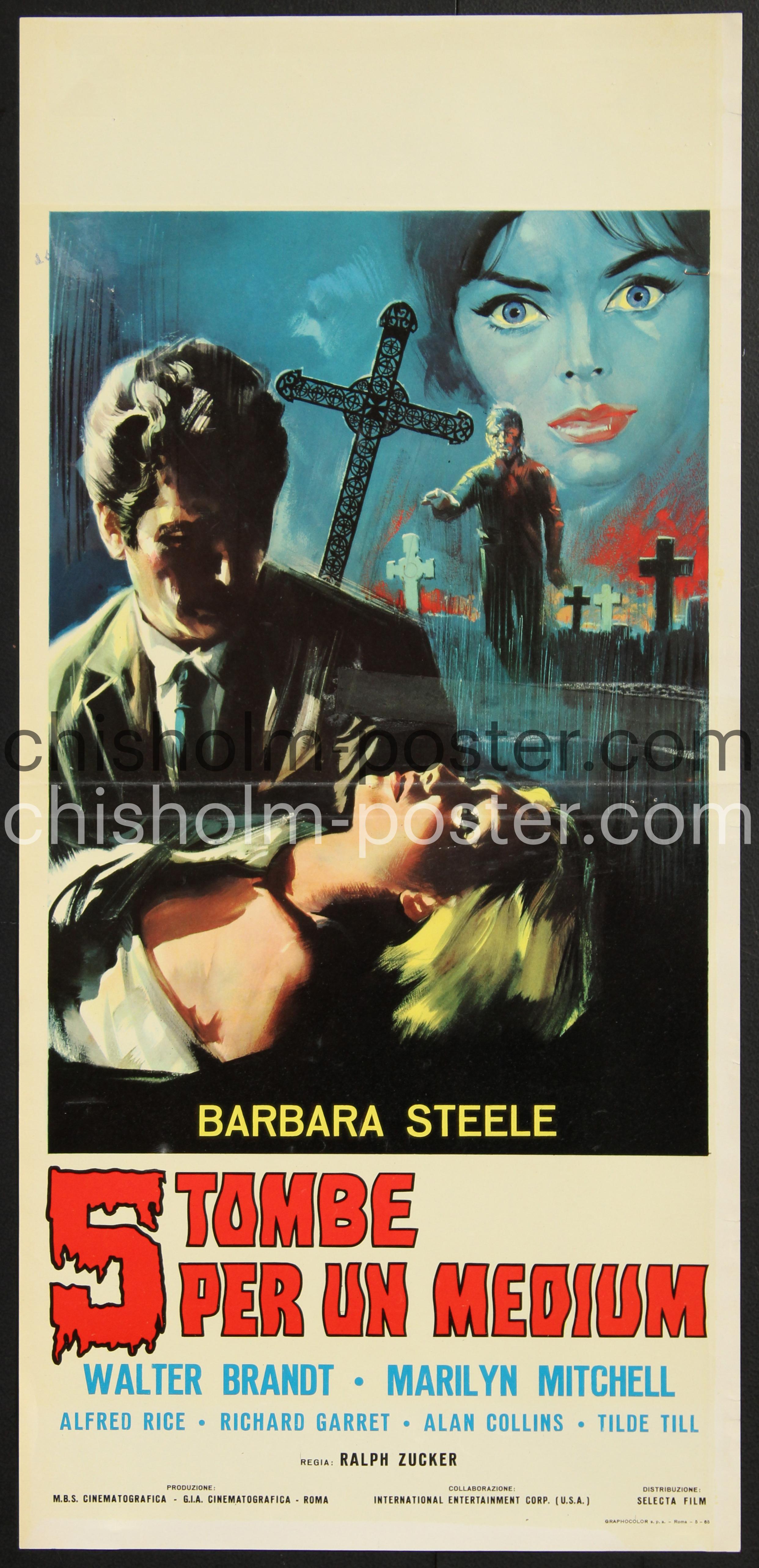 5 Tombe Per Un Medium (Locandina) | Original Vintage Poster | Chisholm Larsson Gallery