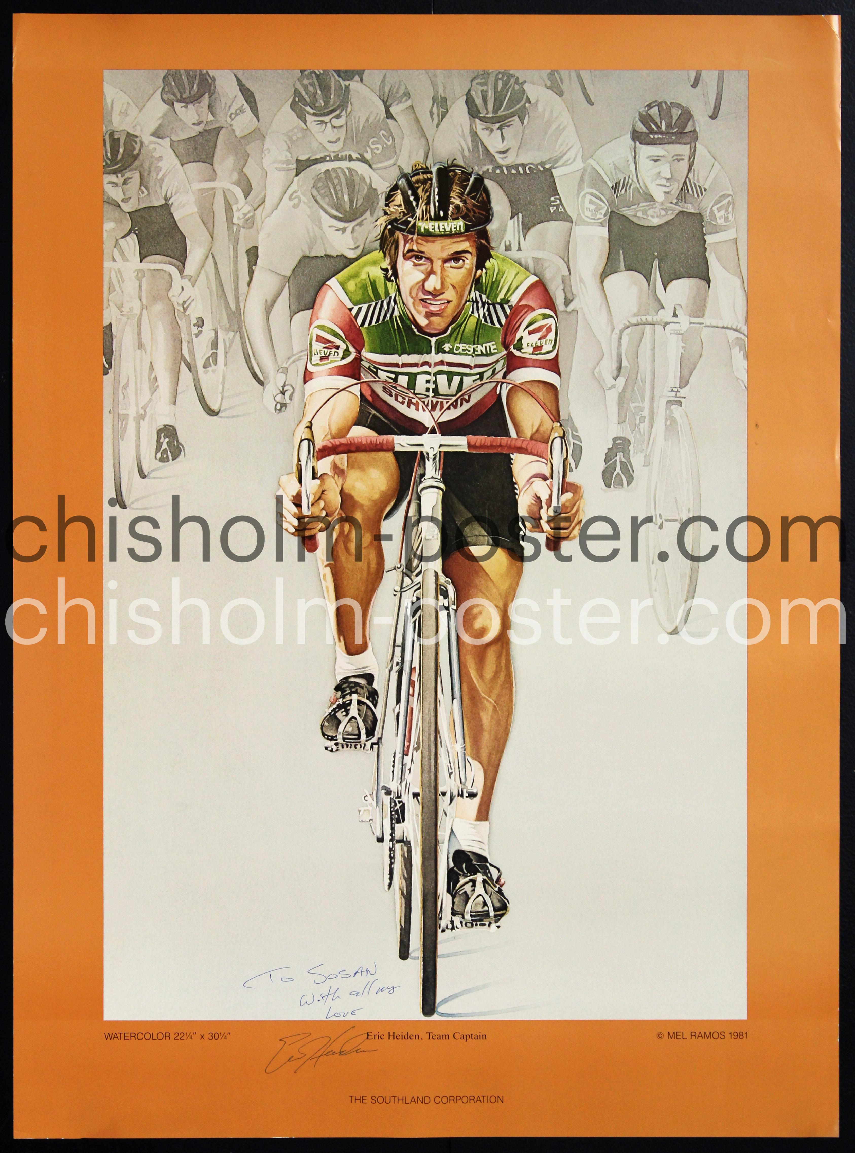 Eric Heiden, Team Captain (The Southland Corporation / 7-Eleven Cycling ...