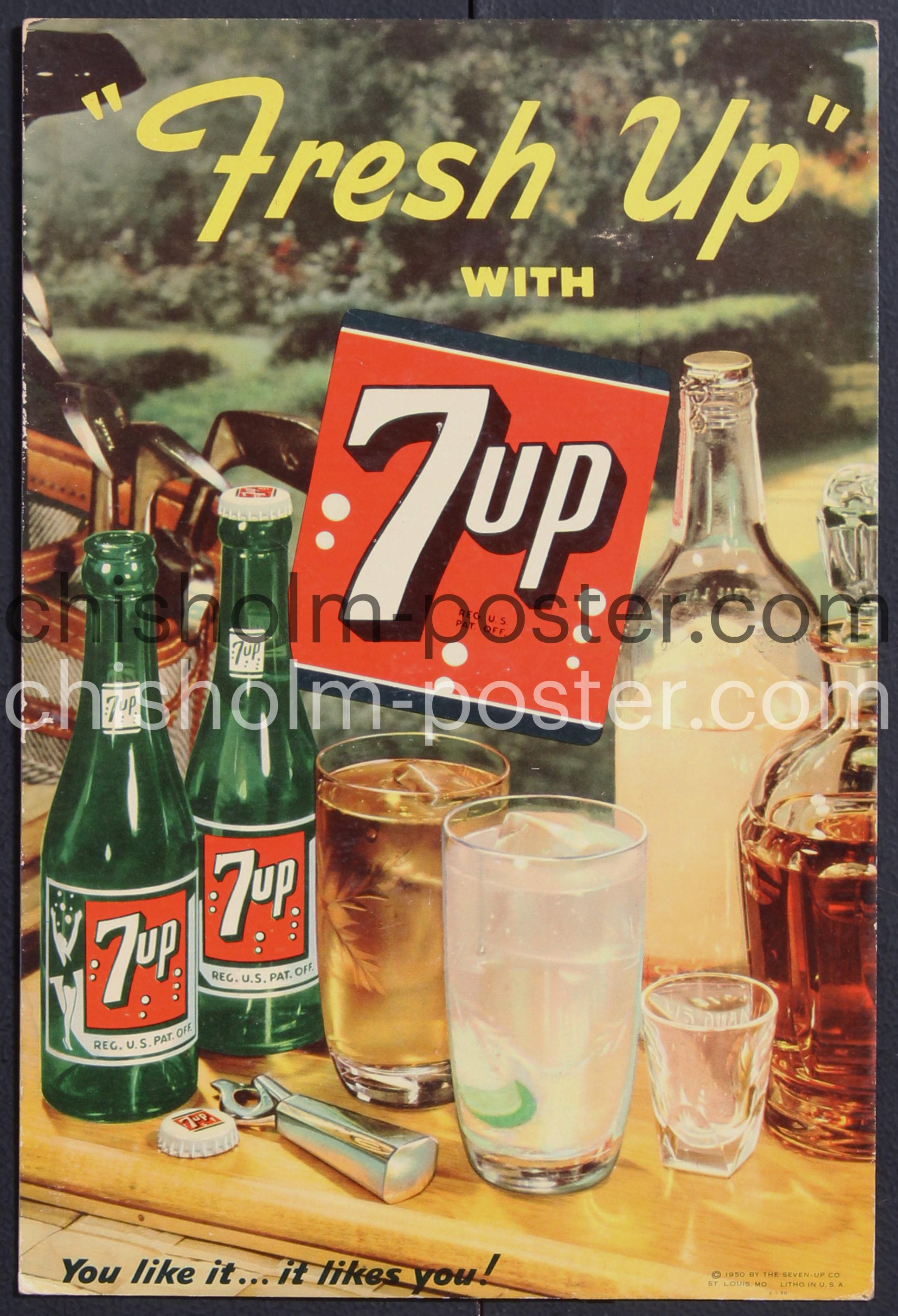 Fresh Up with 7up - You Like It.. It Likes You - 7-up (2) | Original ...