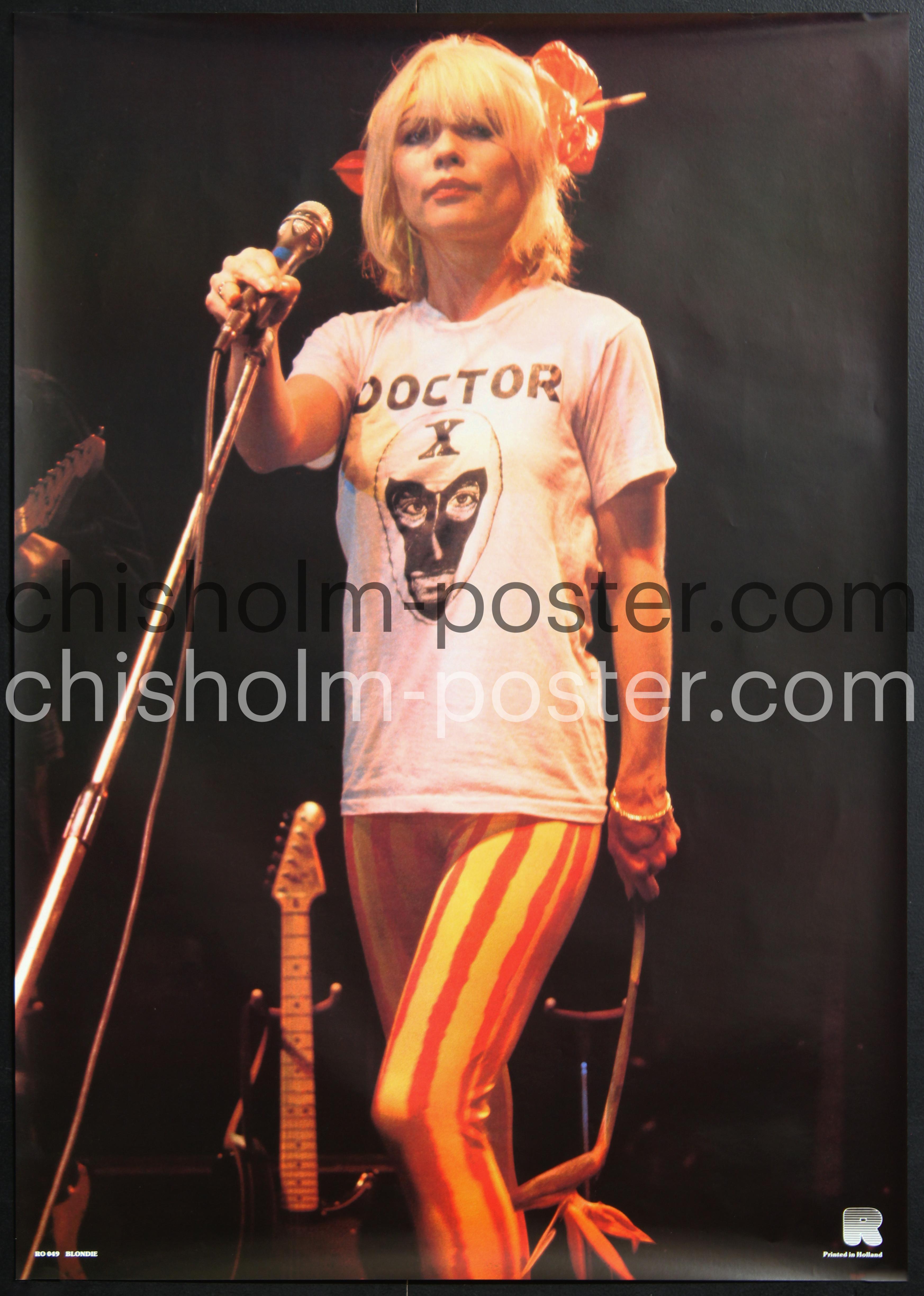 Debbie Harry (Deborah Harry) - Blondie (in Doctor X Tee Shirt ...