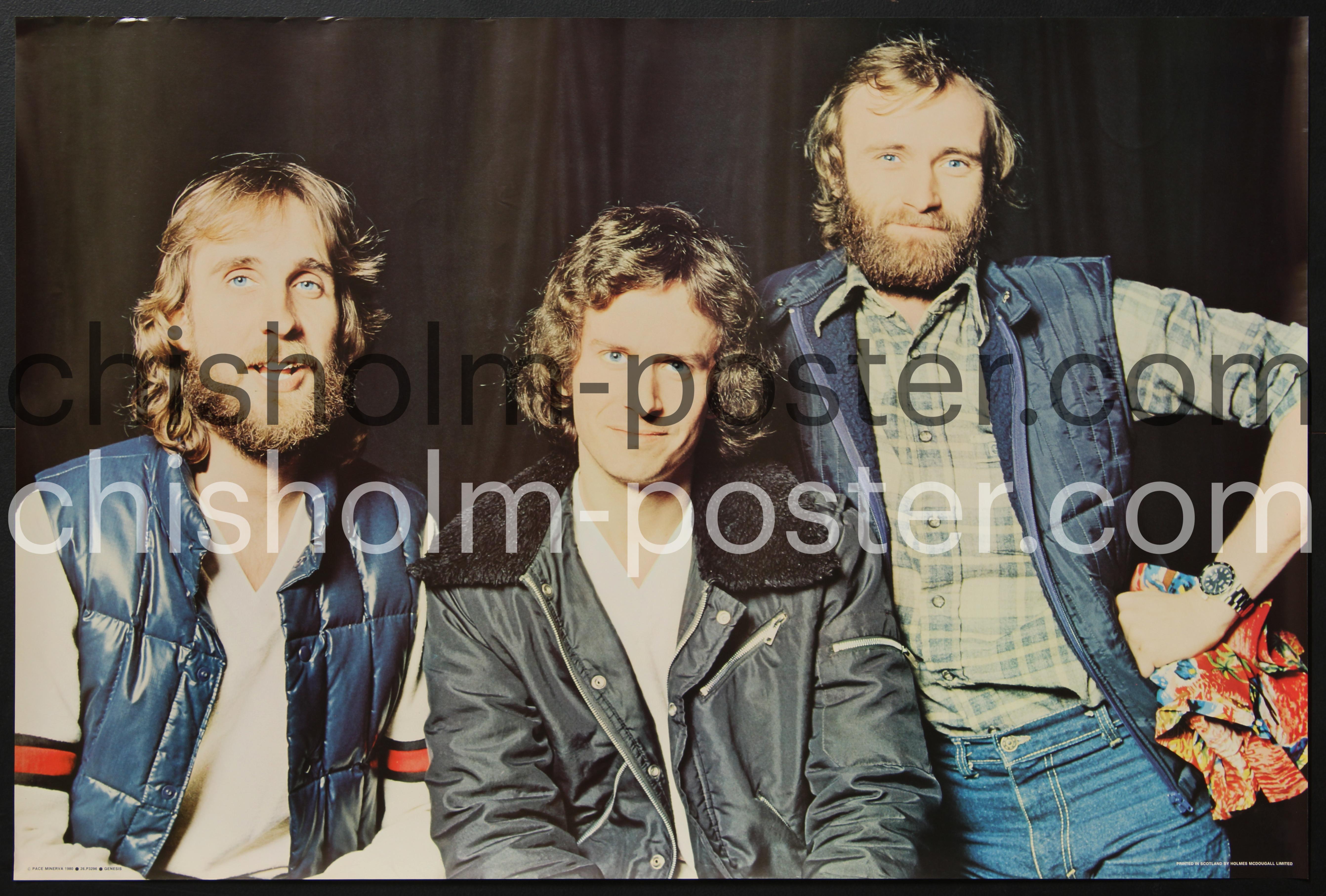 Genesis (Band Portrait) | Original Vintage Poster | Chisholm Larsson ...