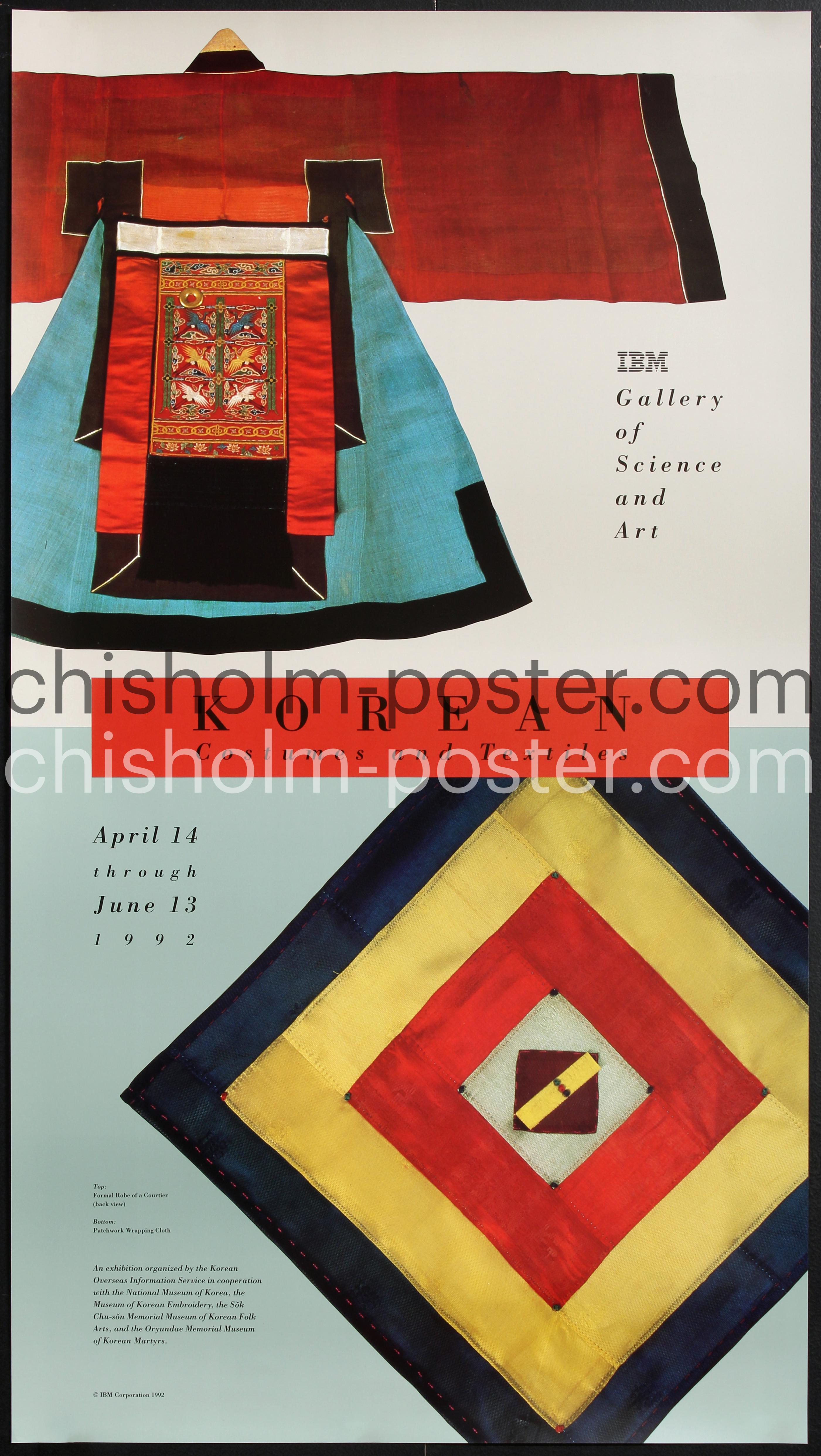 Korean Costumes and Textiles - IBM Gallery of Science and Art 1992 ...