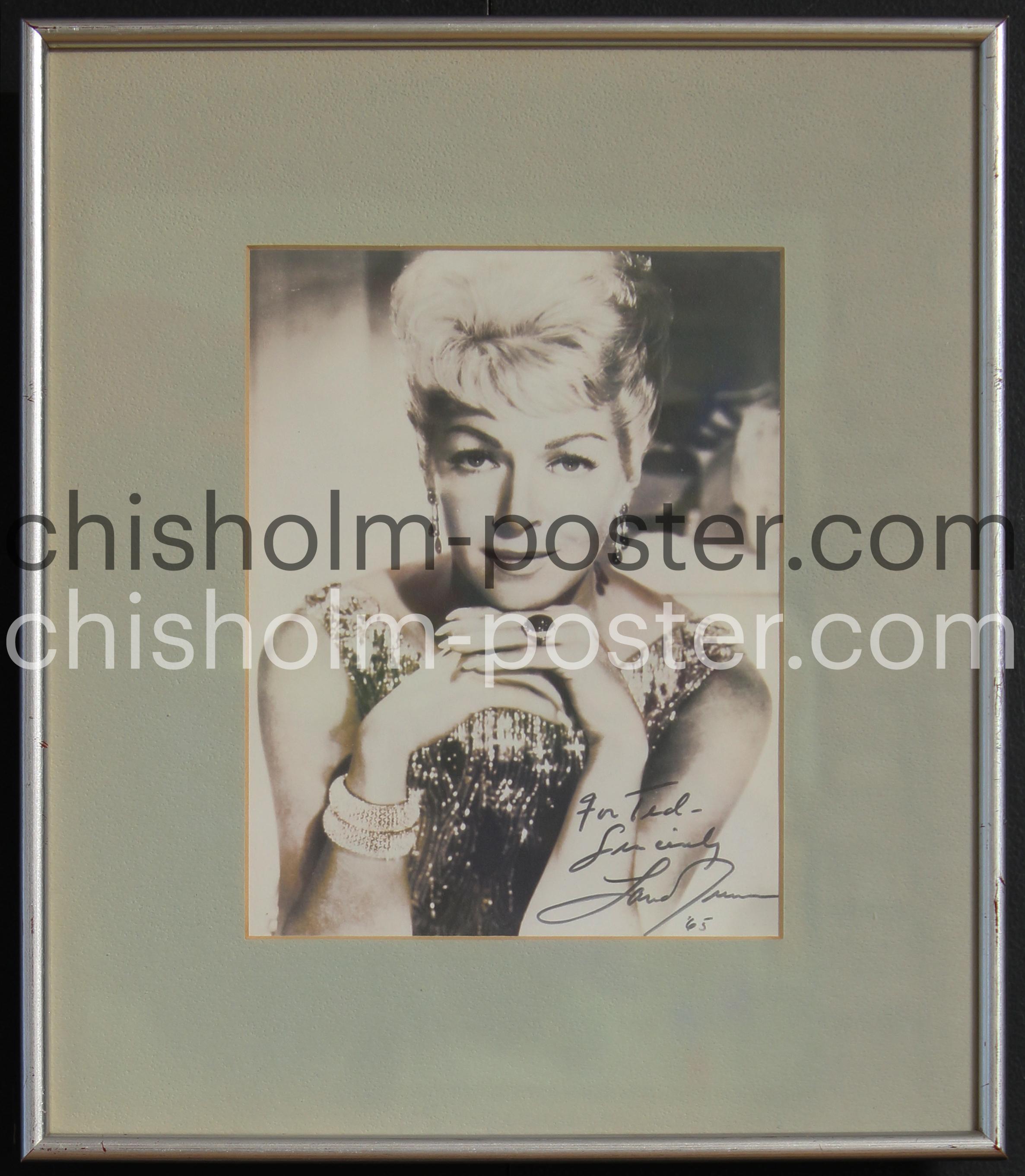 Lana Turner (Autographed Photograph) | Original Vintage Poster ...