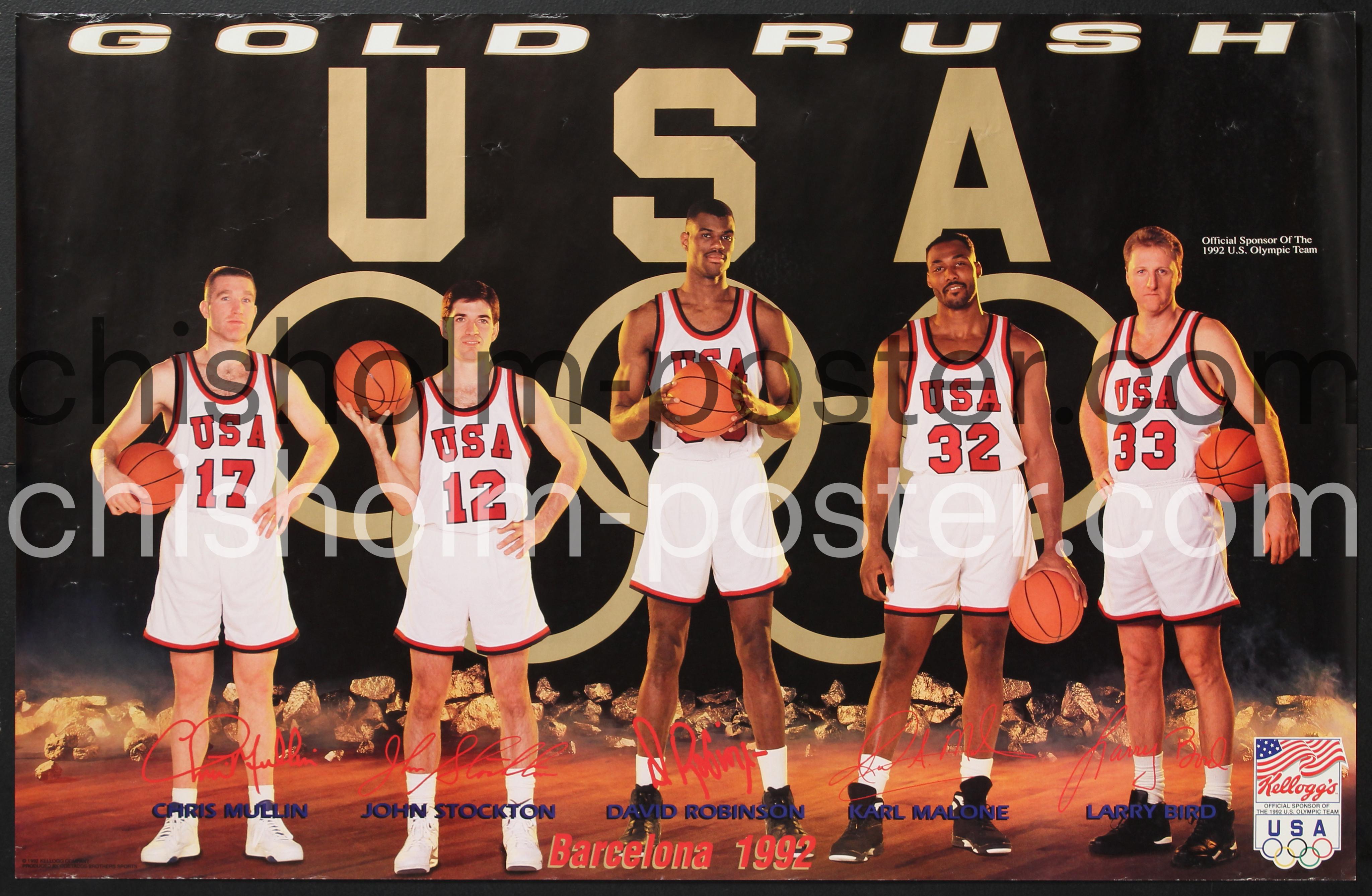 Gold Rush USA - Barcelona 1992 Olympics - (Partial Original Dream Team ...