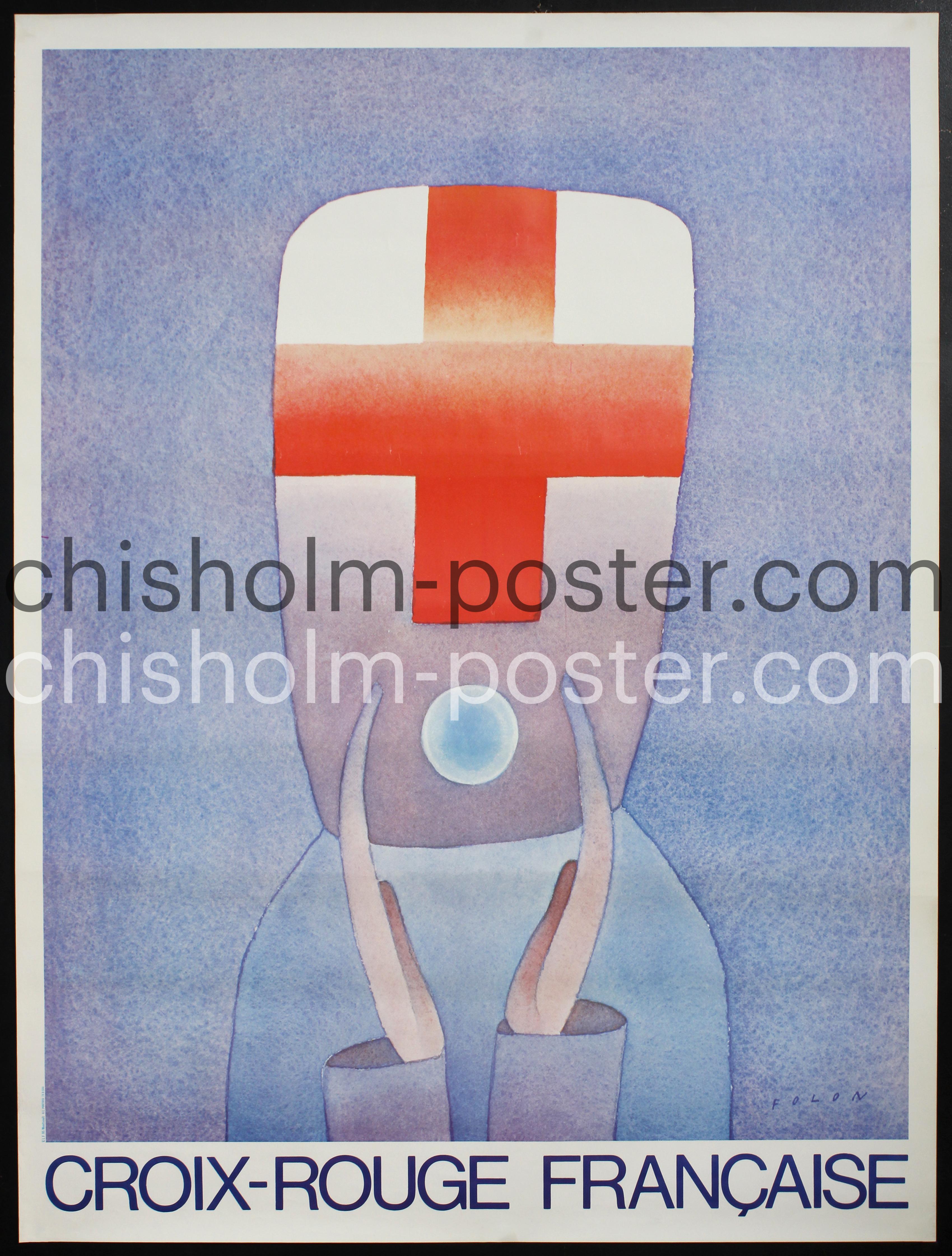 Croix-Rouge Française (The Red Cross) | Original Vintage Poster ...