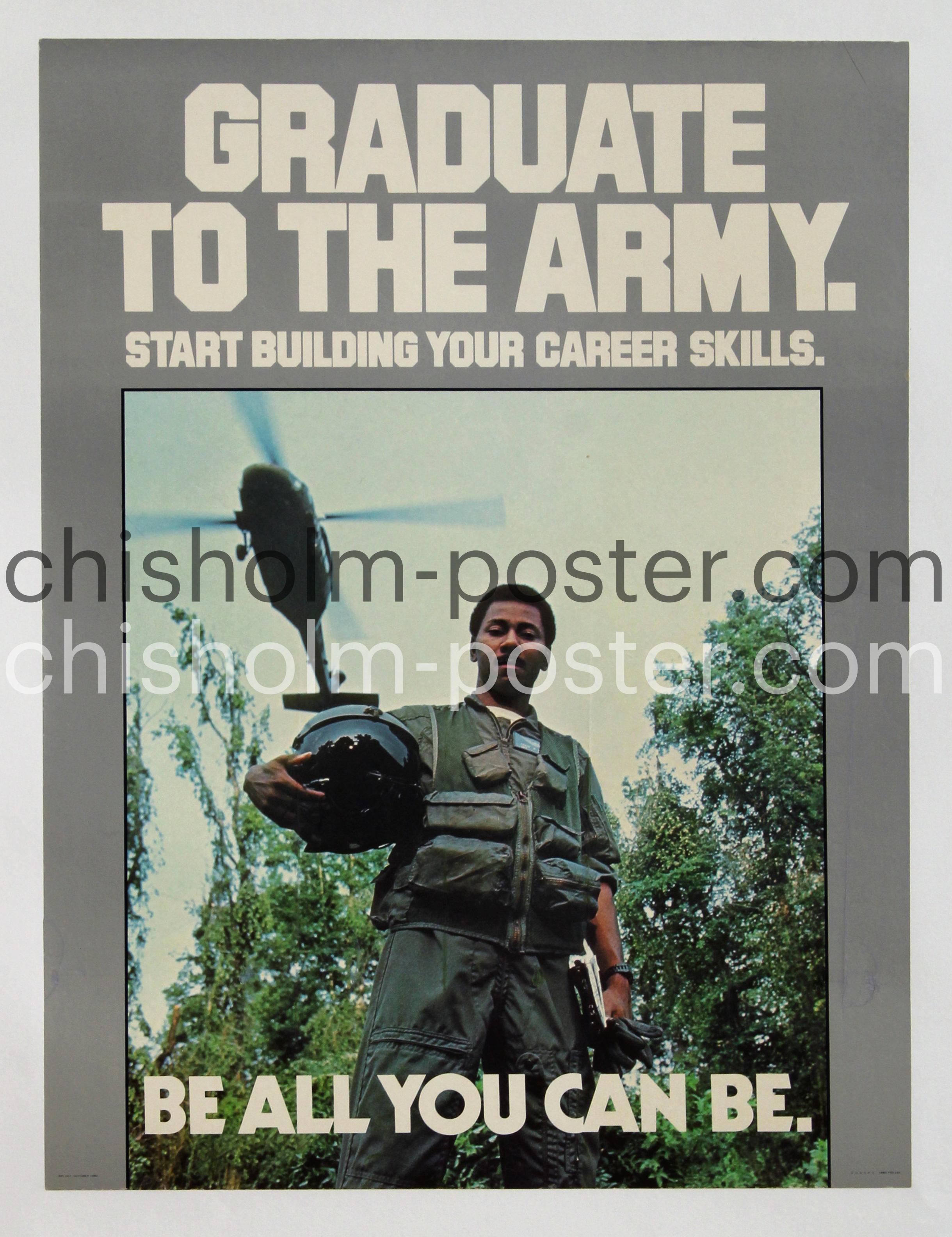 Graduate to the Army. Start Building Career Skills. Be All You Can Be ...