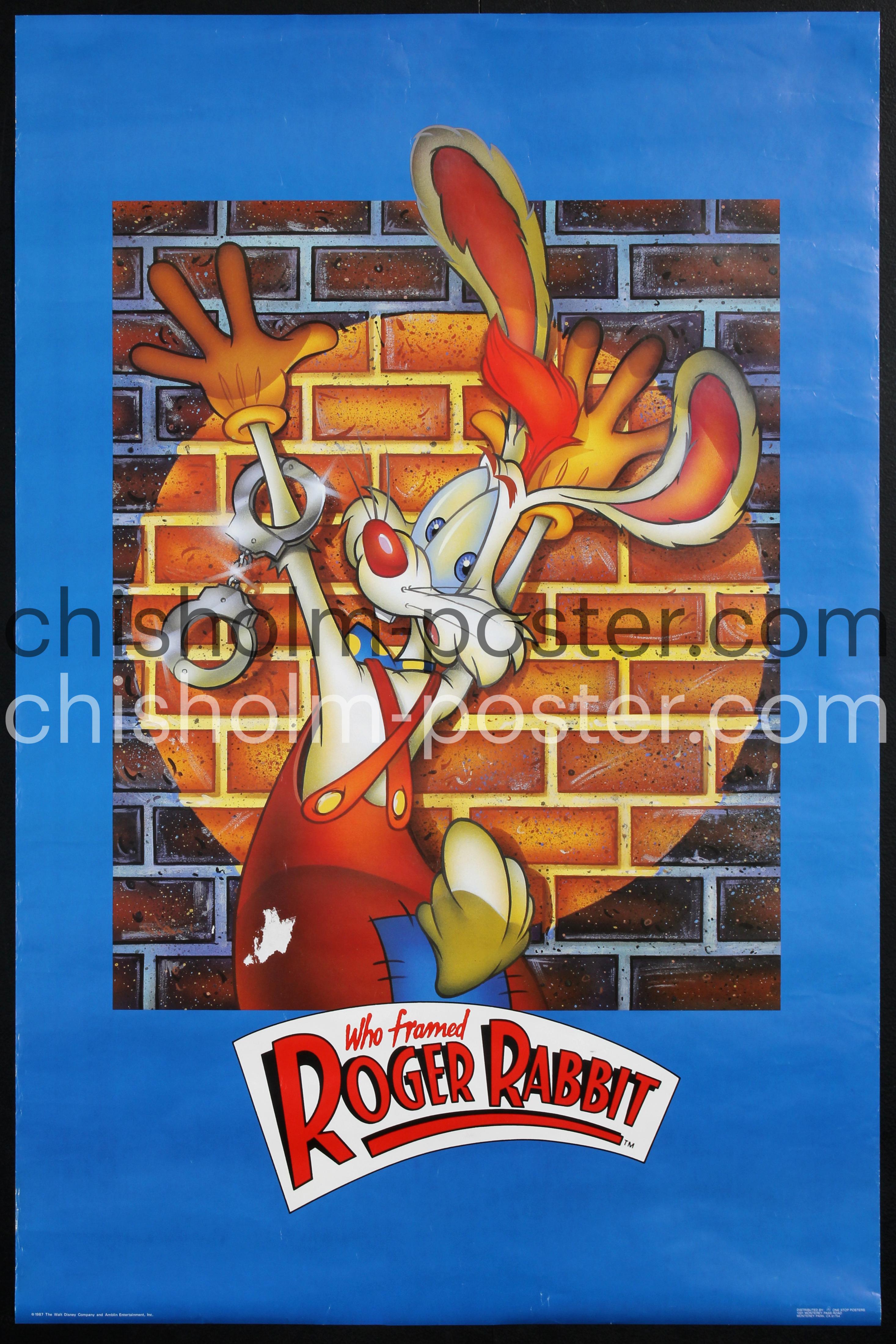 Who Framed Roger Rabbit (One Stop Posters - Rolled) | Original Vintage ...