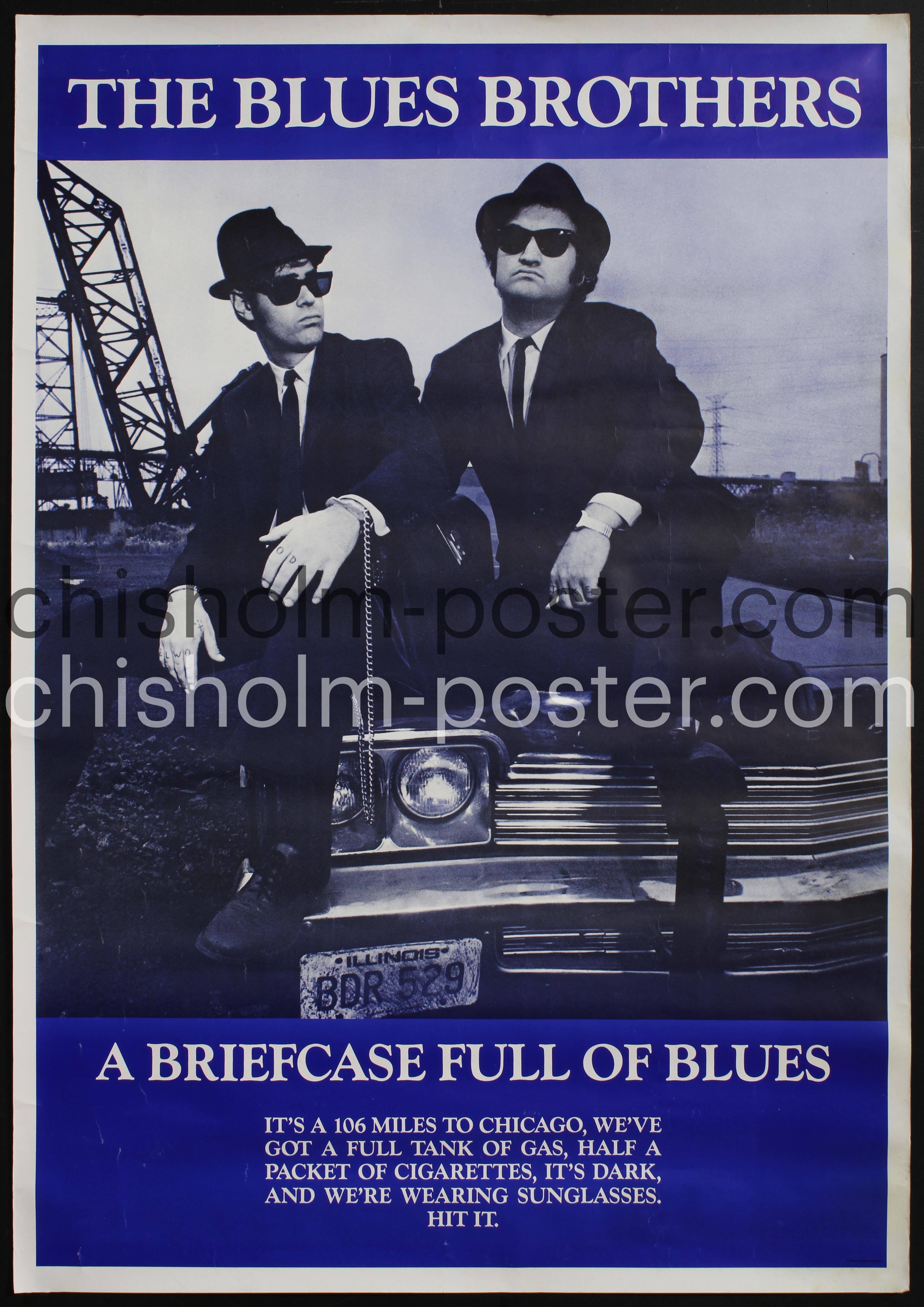The Blues Brothers (A Briefcase Full of Blues) | Original Vintage Poster | Chisholm Larsson Gallery