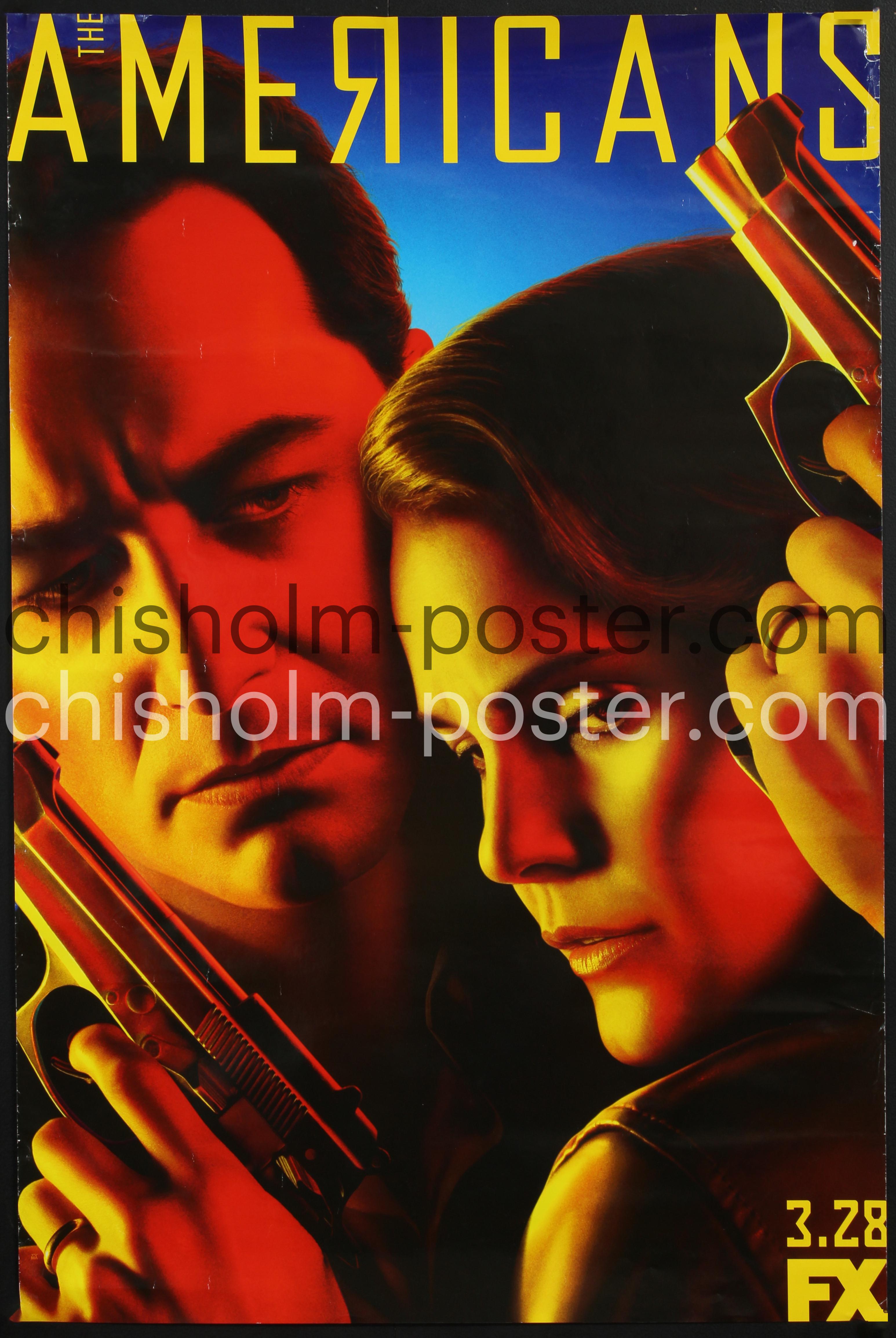 The Americans FX | Original Vintage Poster | Chisholm Larsson Gallery