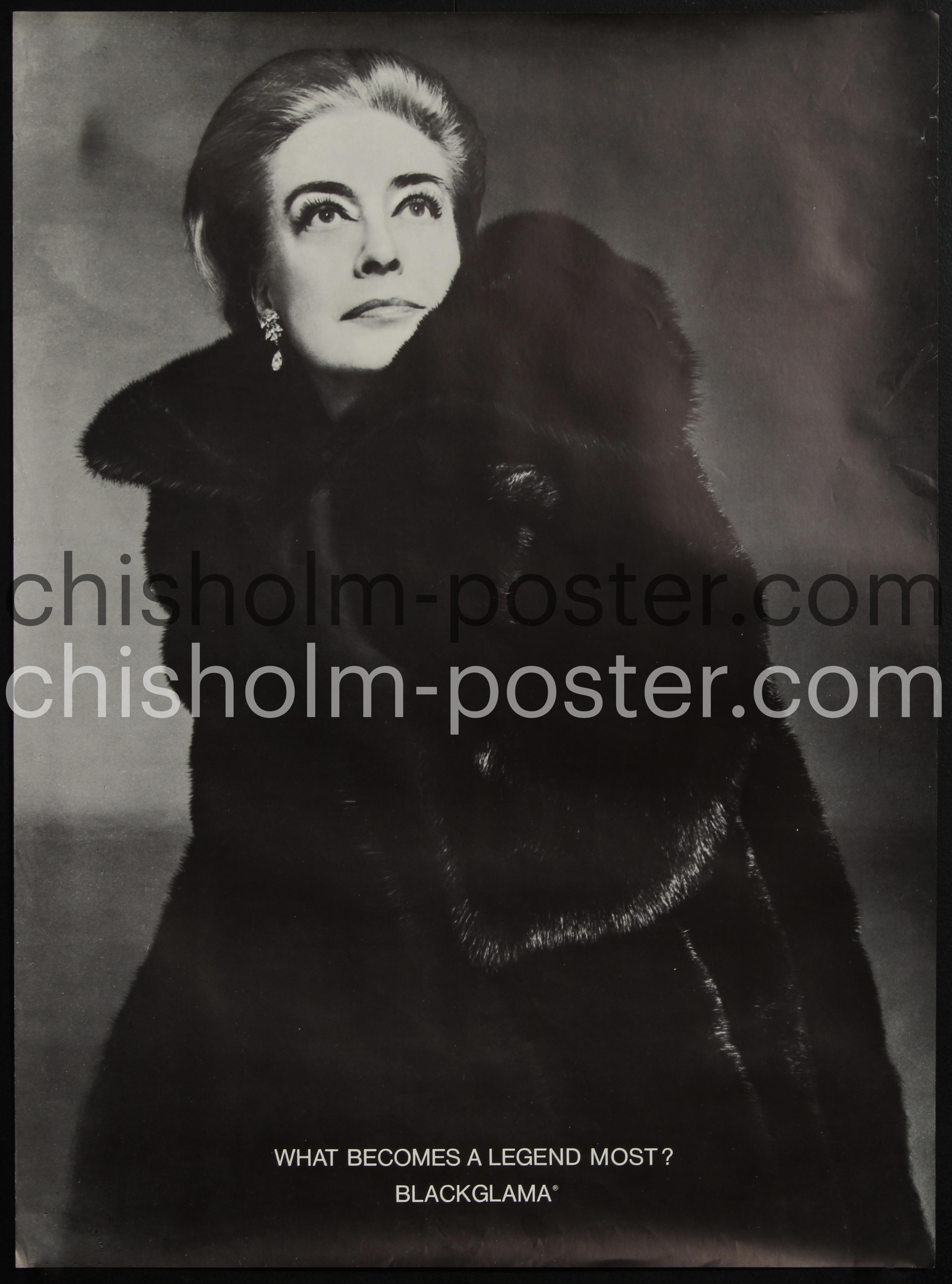 Blackglama - What Becomes a Legend most? - Joan Crawford (4) | Original ...